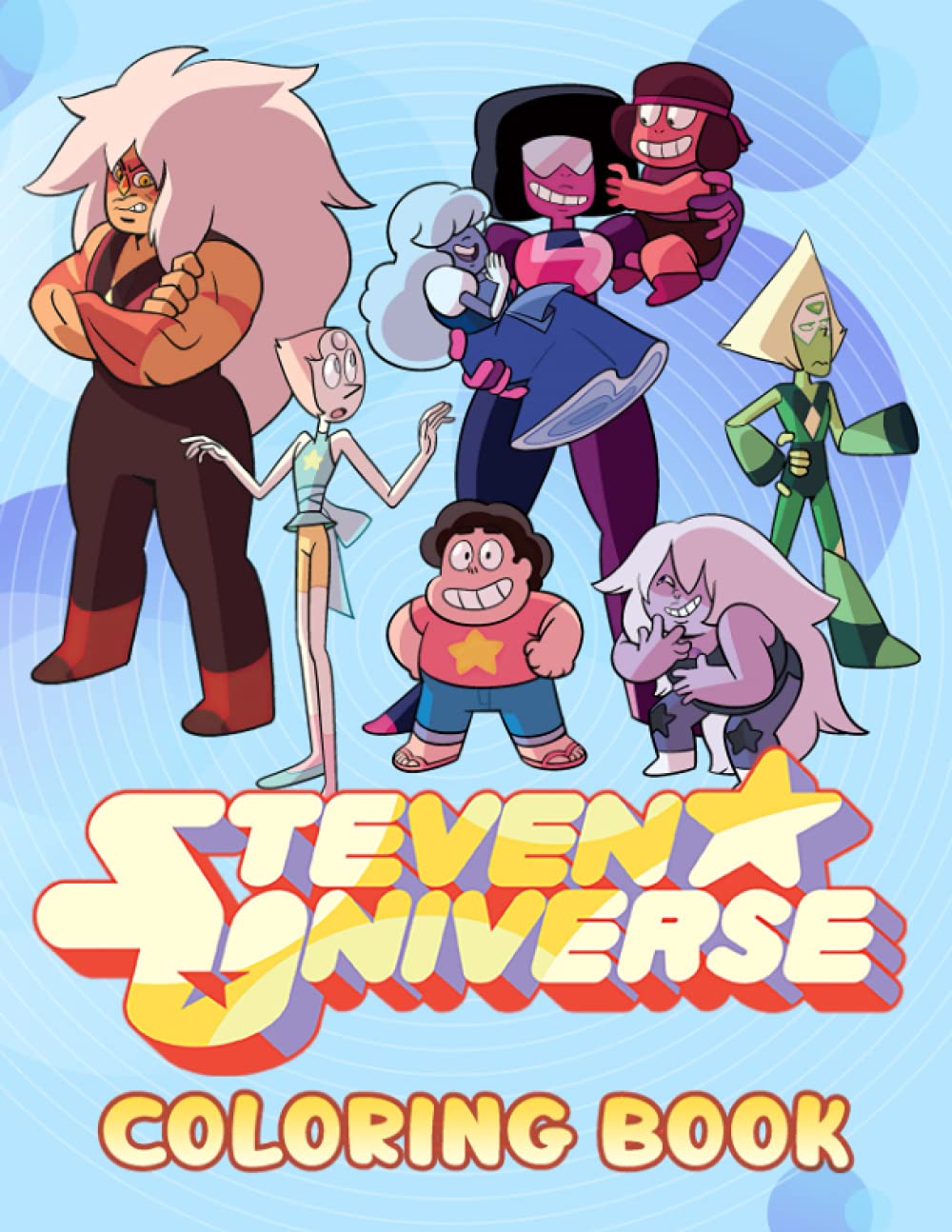 Steven Universe Coloring Book: An Interesting Coloring Book For Kids To ...