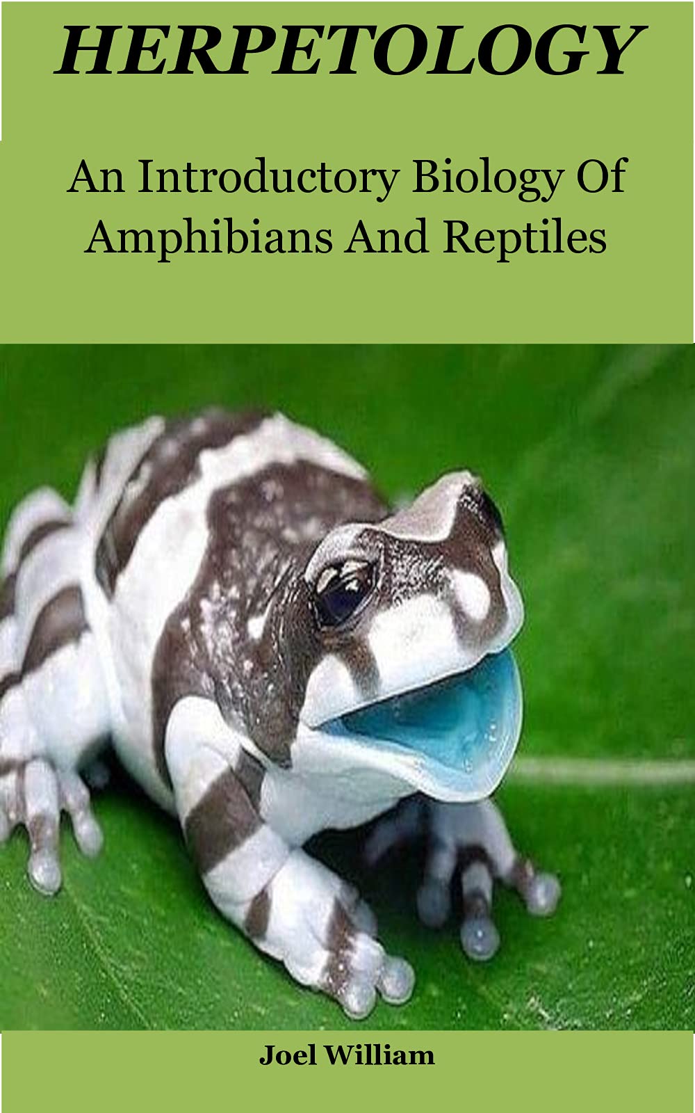 HERPETOLOGY: An Introductory Biology Of Amphibians And Reptiles by JOEL ...