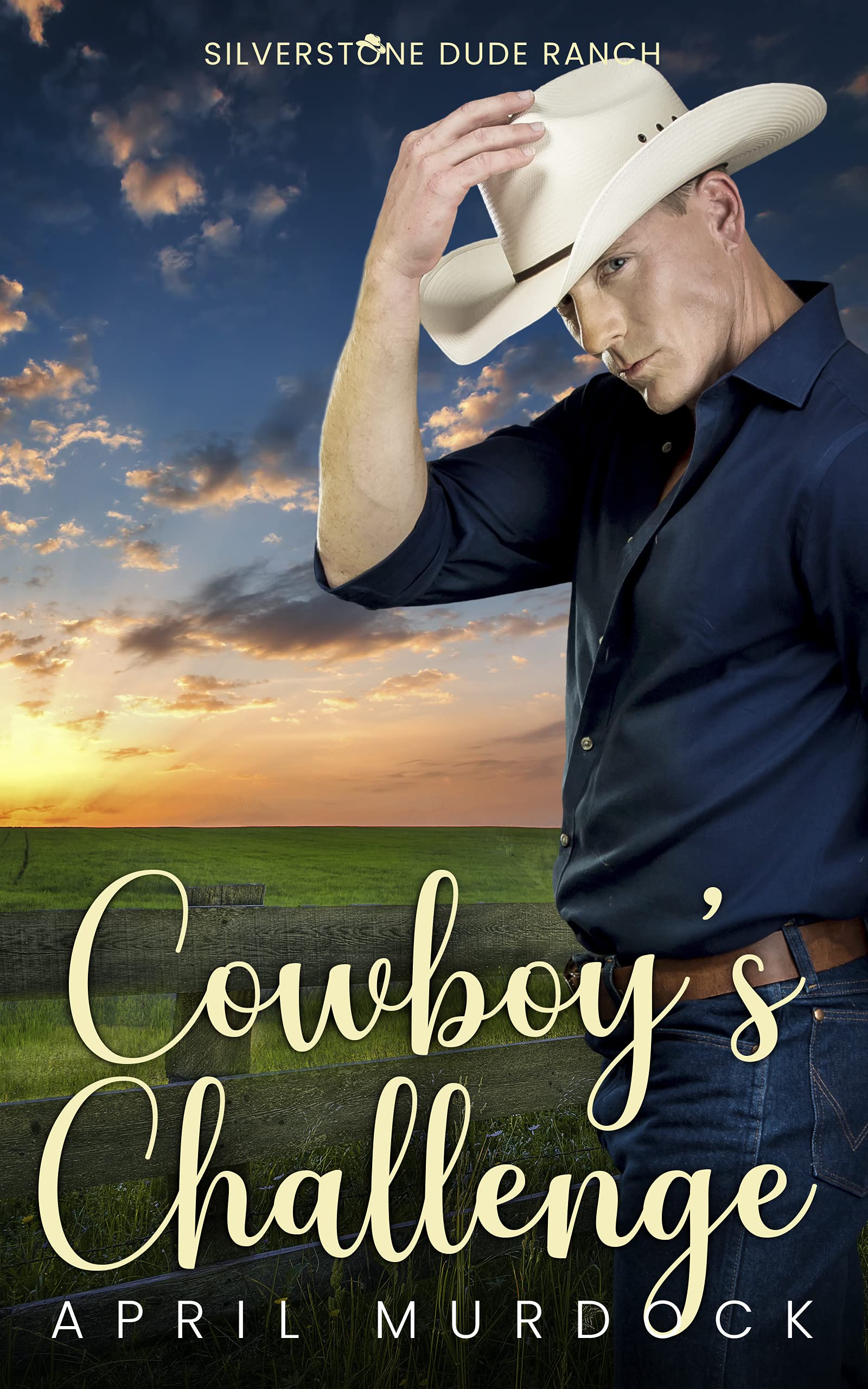 Cowboy's Challenge (Silverstone Dude Ranch #5) by April Murdock | Goodreads