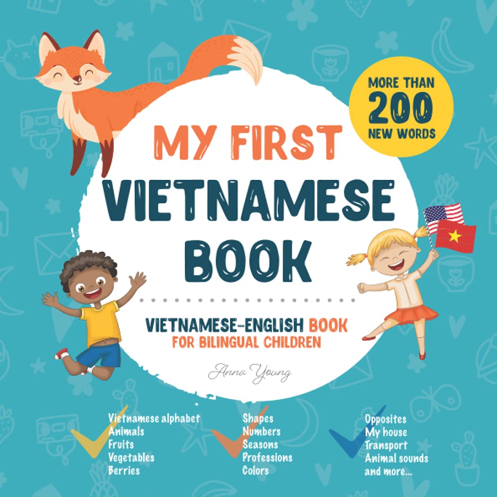 My First Vietnamese Book. Vietnamese-English Book for Bilingual ...