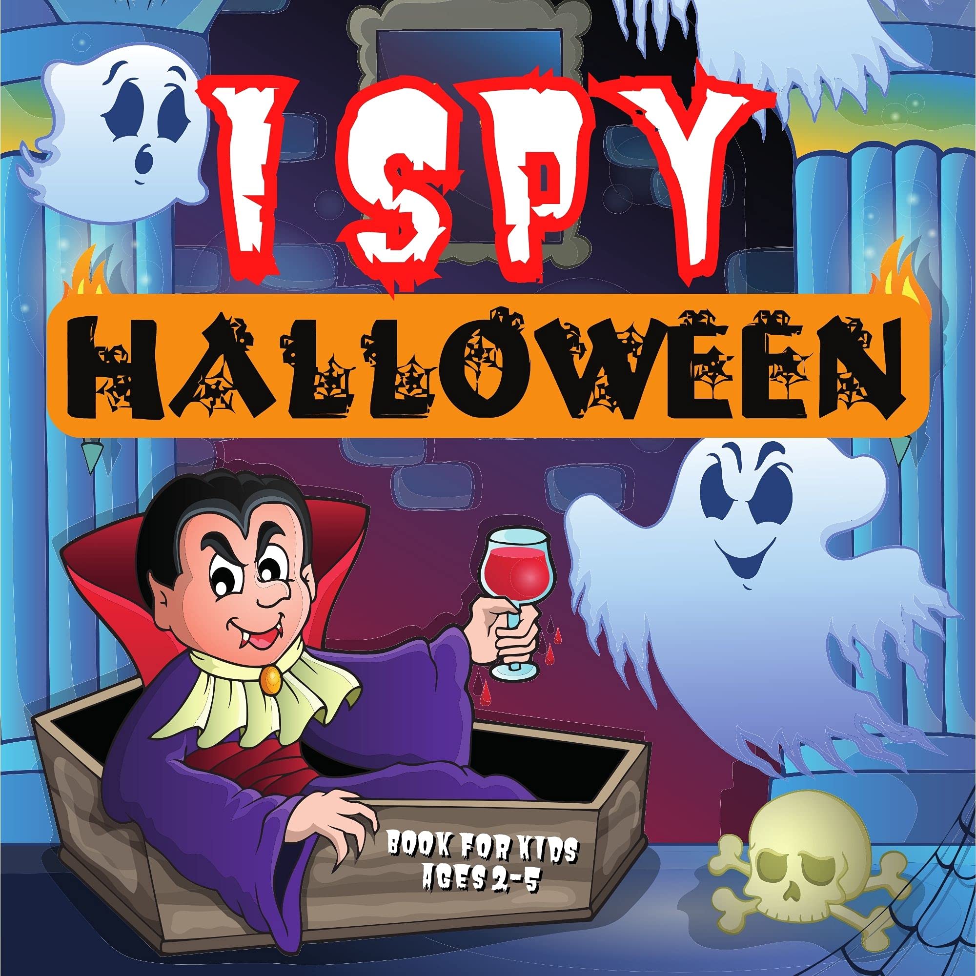 I Spy Halloween Book for Kids Ages 2-5: A Creative Fun And Learning ...