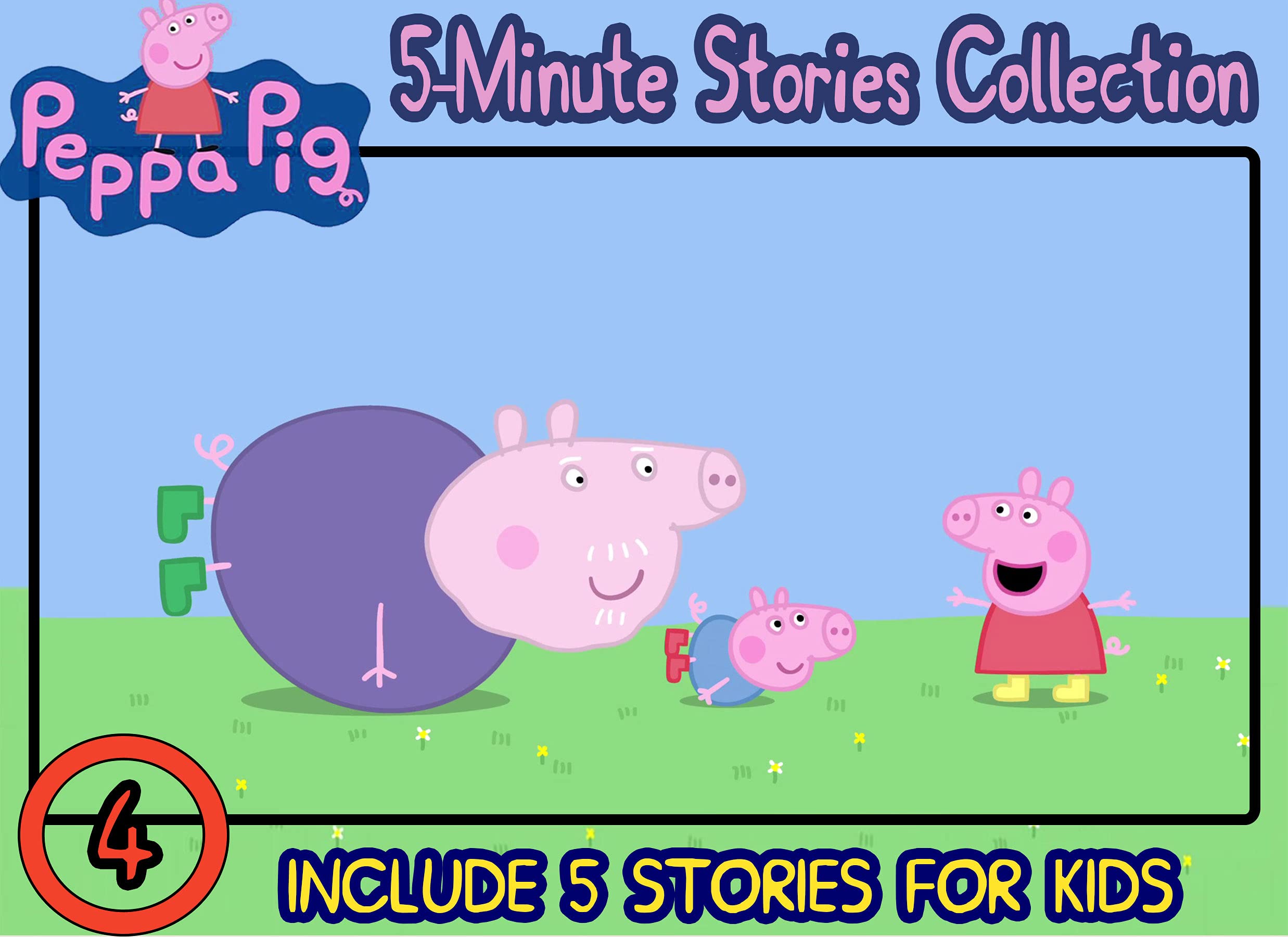 5-Minutes Peppa Pig Stories Collection: Vol 4 - Include 5 Stories ...