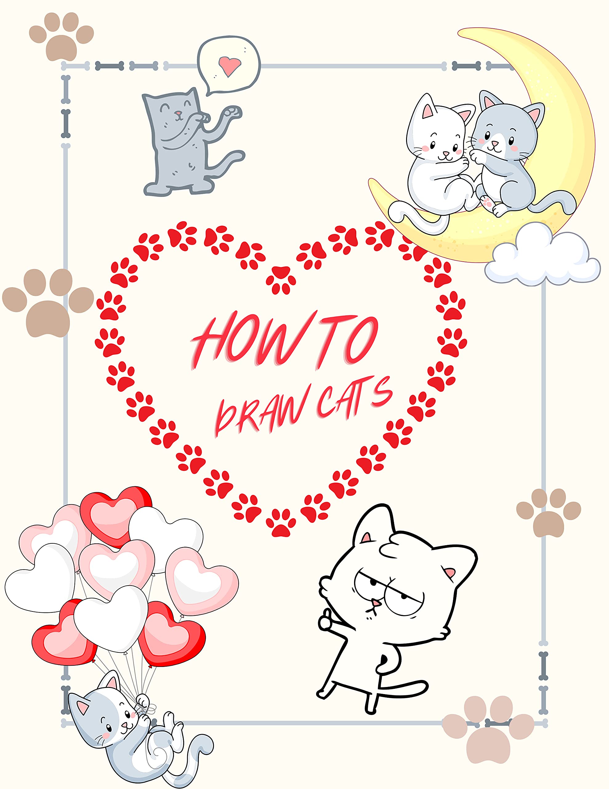 How To Draw Cats: Easy To Learn How To Draw Cats, Caticorns And Kittens ...