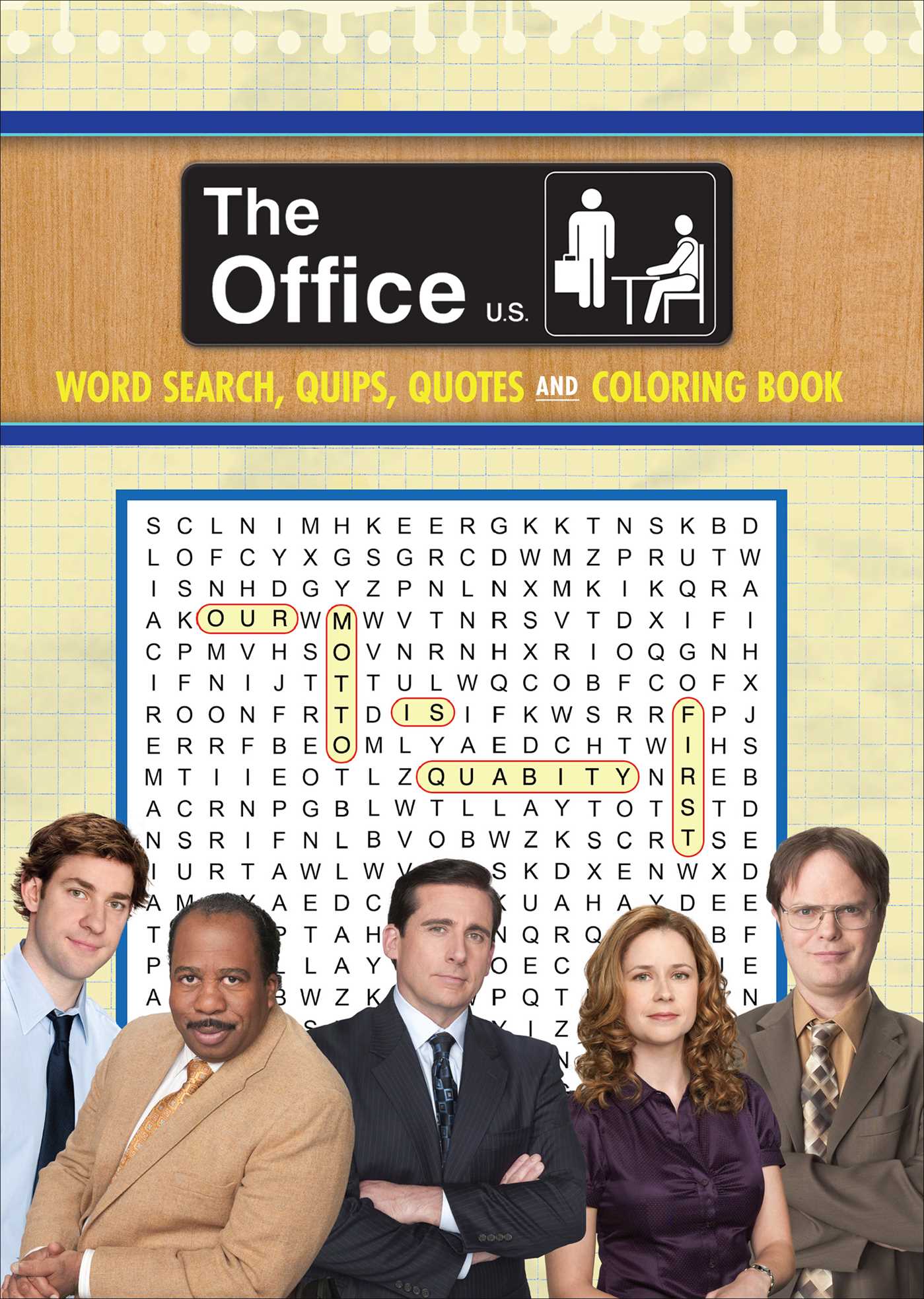 The Office Word Search, Quips, Quotes and Coloring Book by Thunder Bay ...