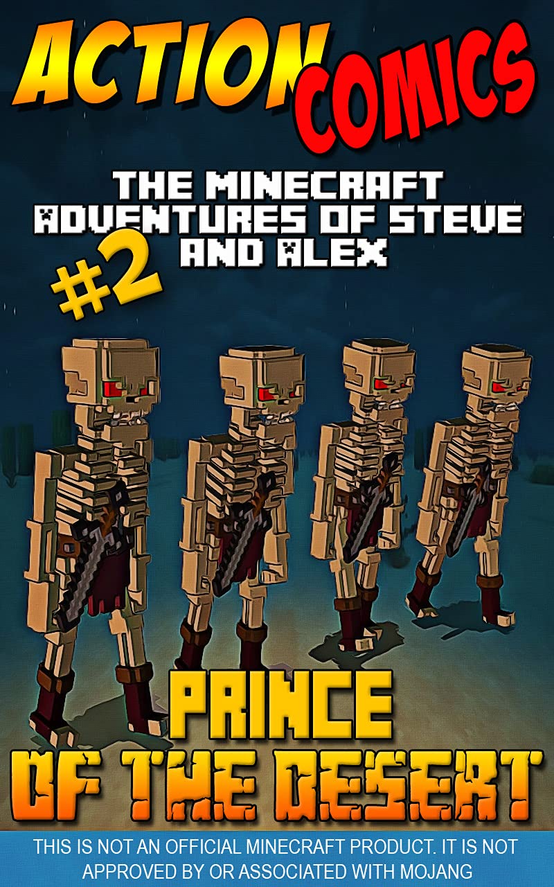 Action Comics: The Minecraft Adventures of Steve and Alex: Prince of ...