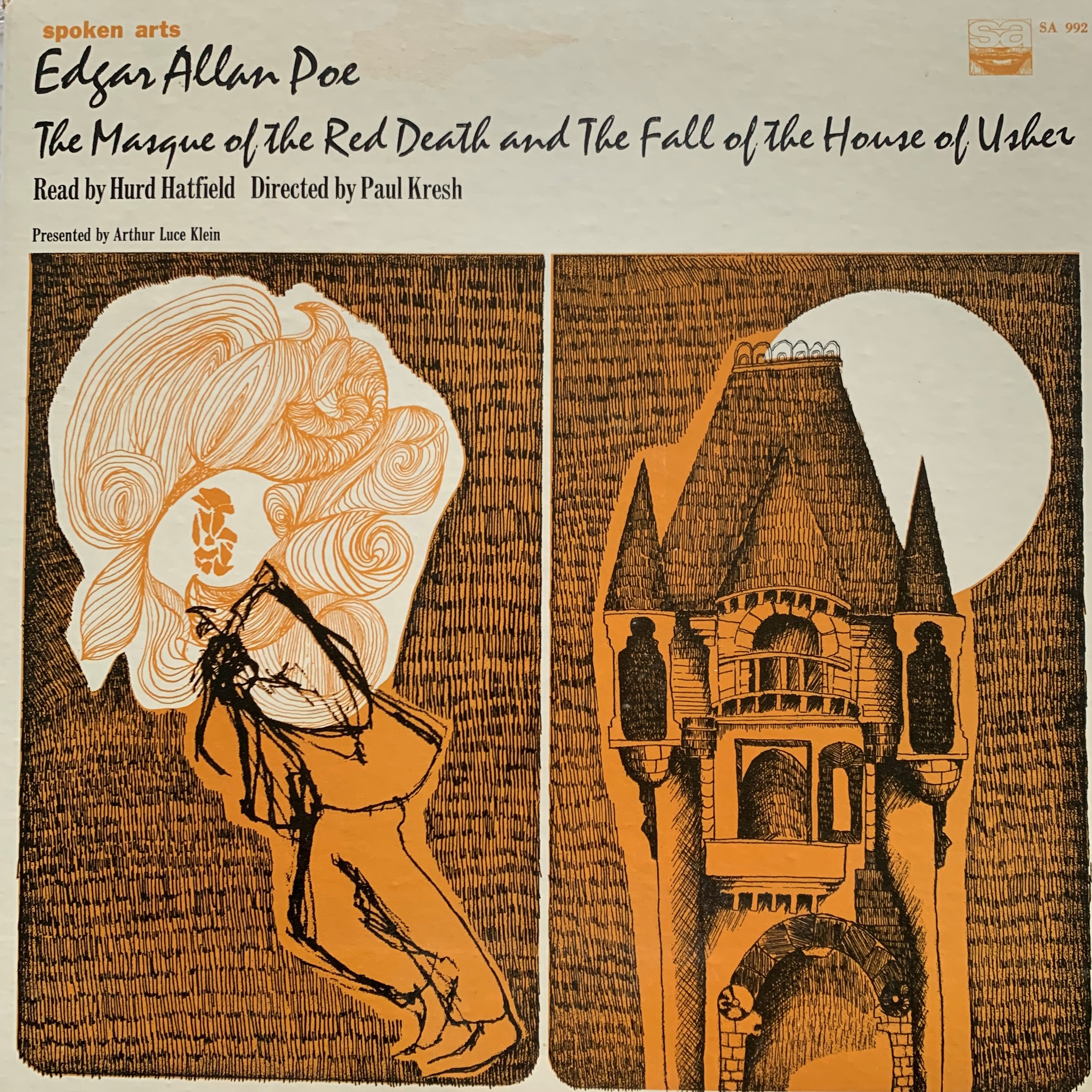 The Masque Of The Red Death And The Fall Of The House Of Usher by ...