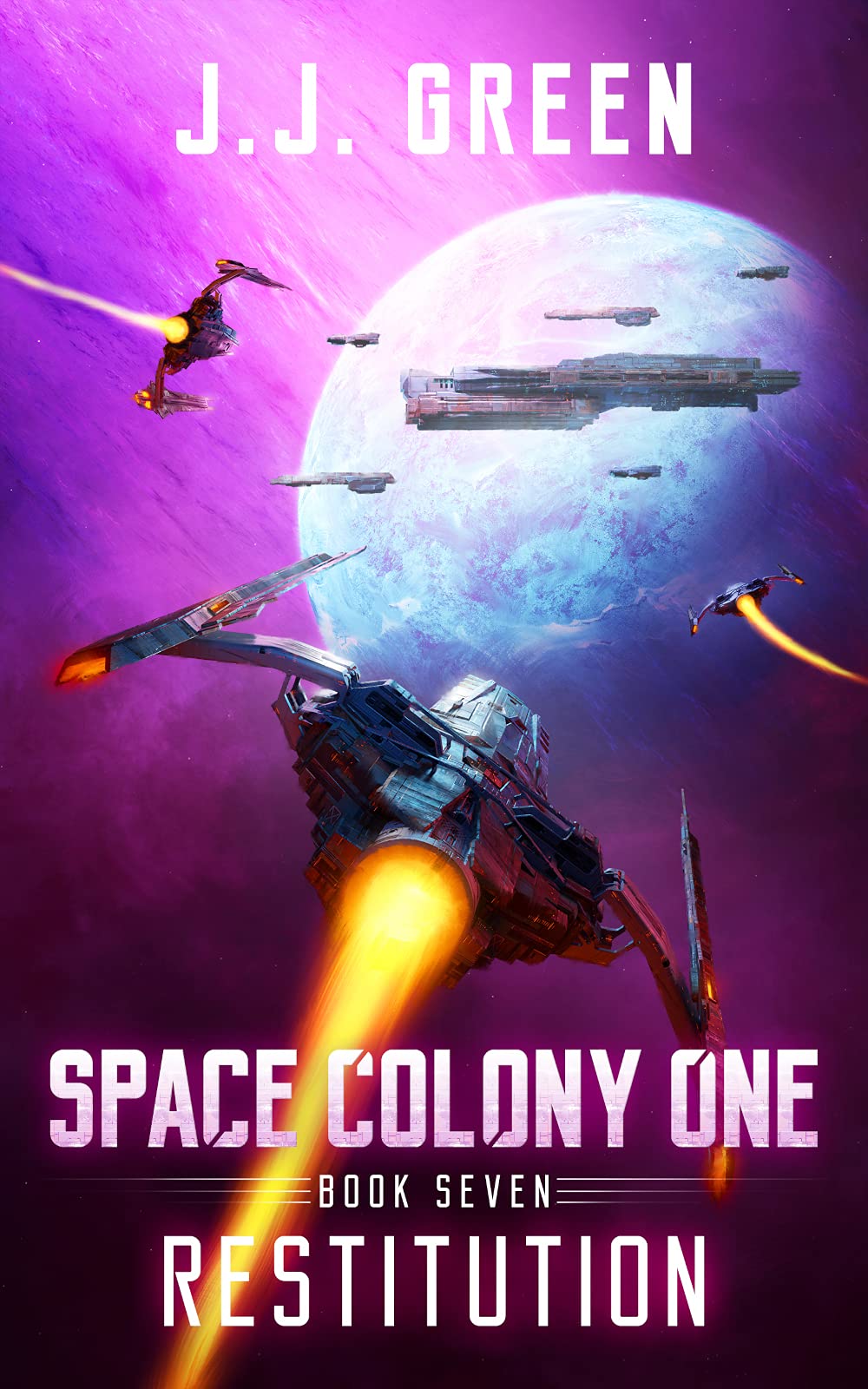 Restitution (Space Colony One Book 7) by J.J. Green | Goodreads