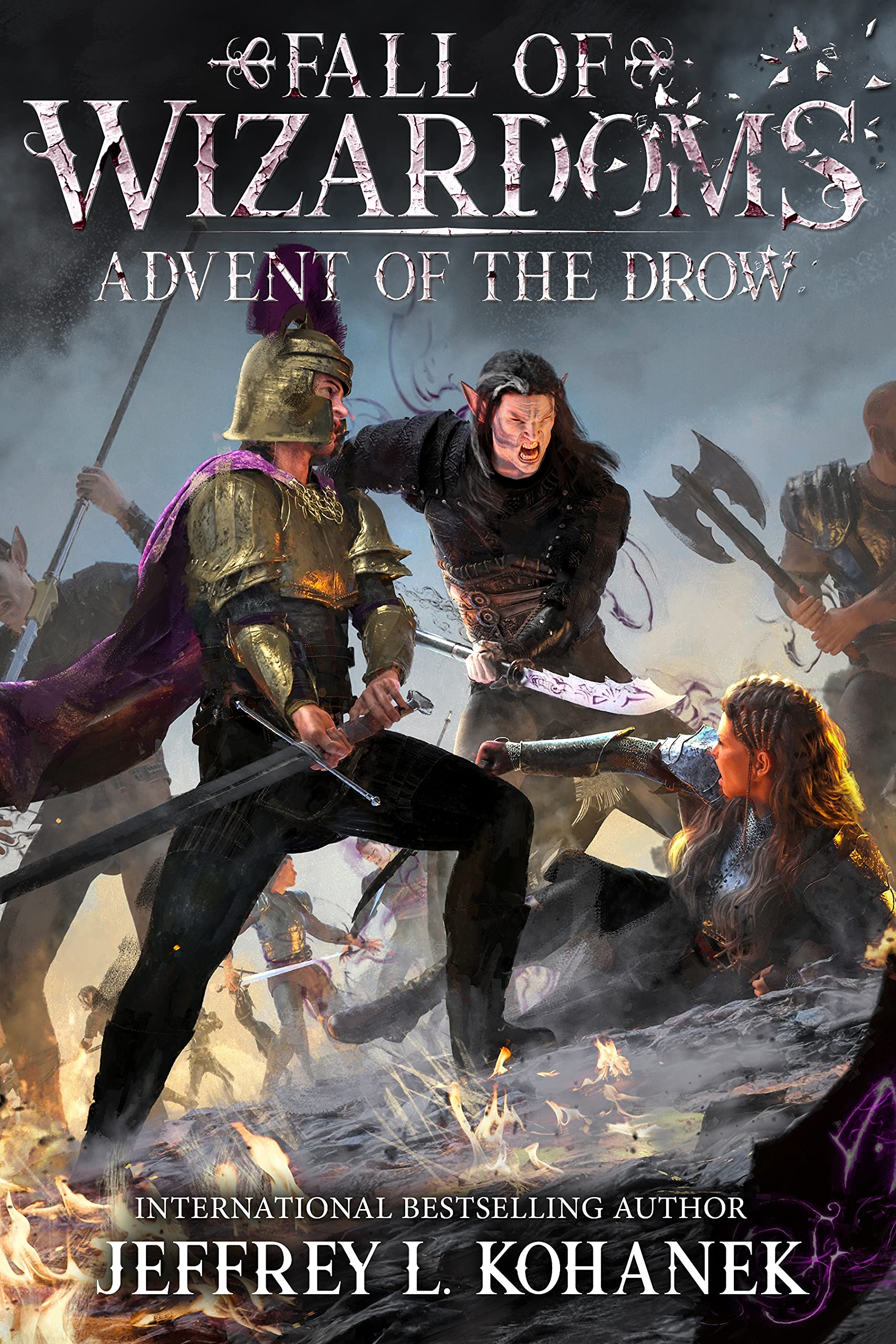 Advent of the Drow (Fall of Wizardoms #5) by Jeffrey L. Kohanek | Goodreads