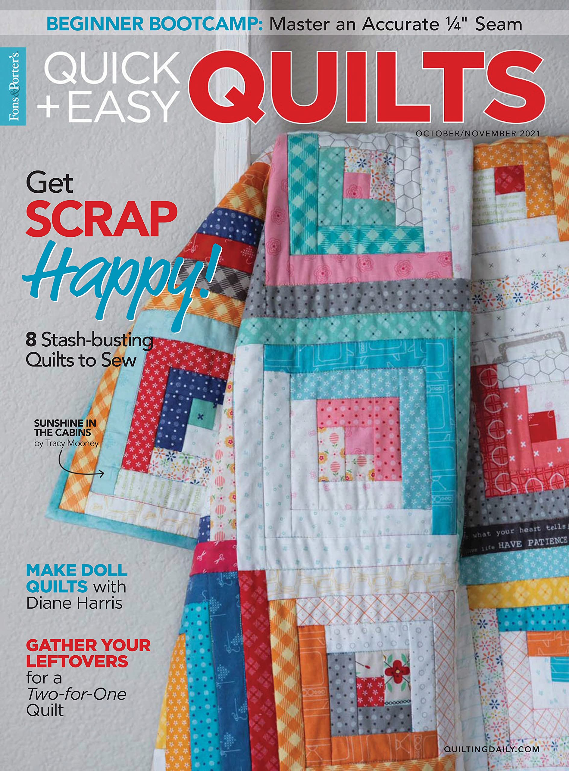 Quick+Easy Quilts Magazine Every issue includes 14+ quick & easy ...