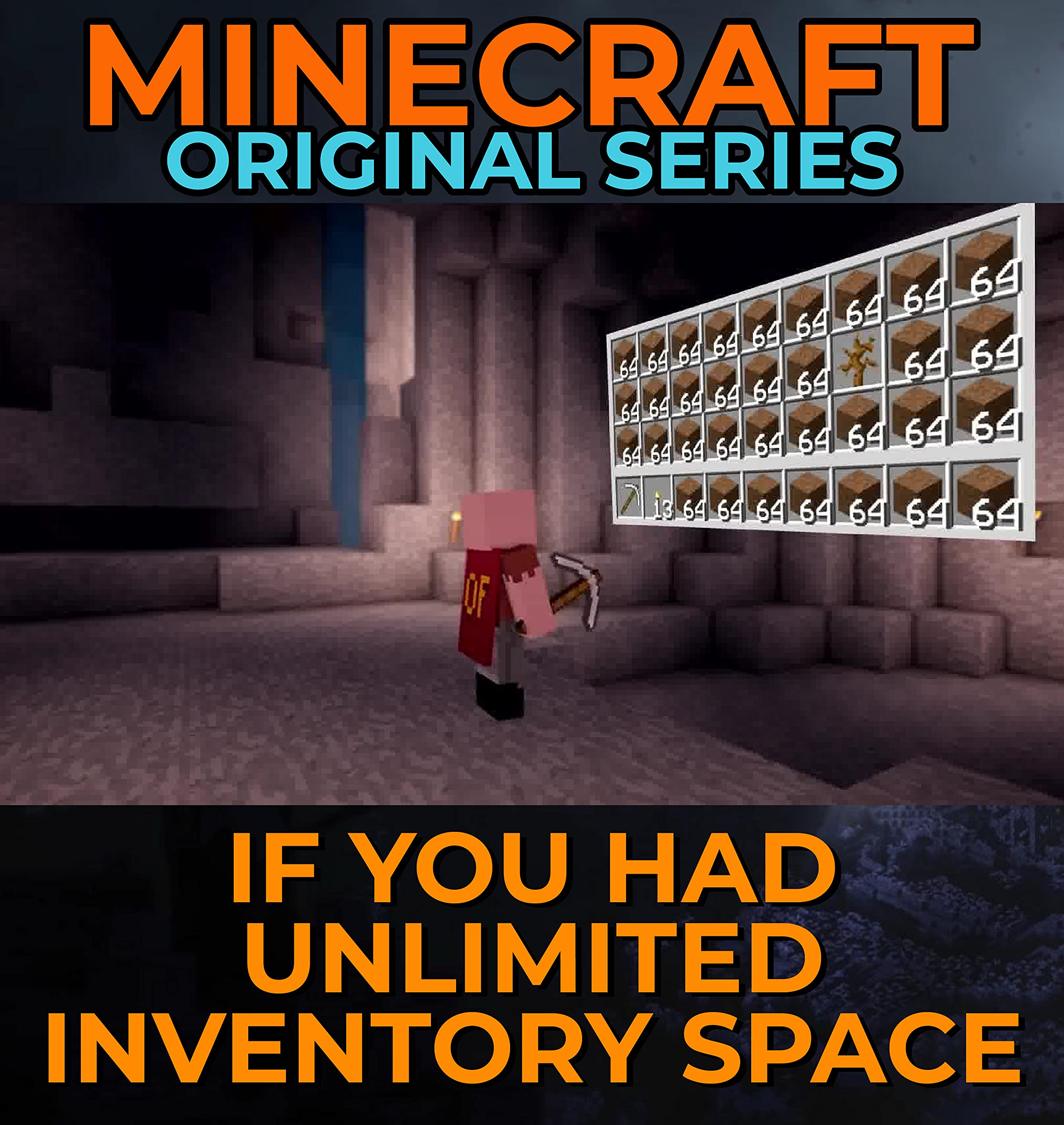 Minecraft Original Comic: You Had Infinite Inventory Area by Andrea ...