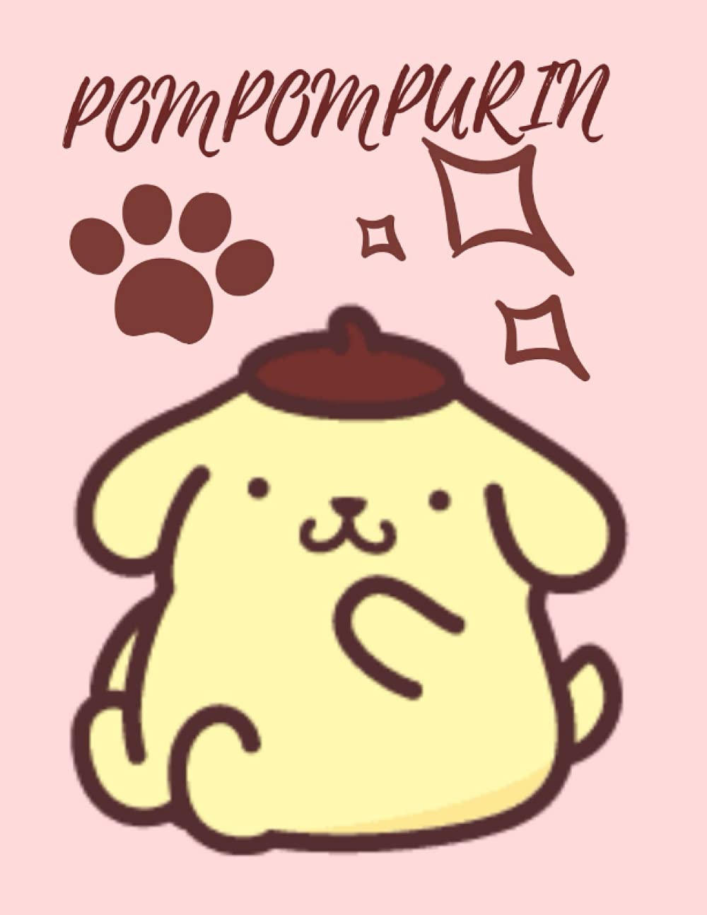 pompompurin: pompompurin Notebook Large Size 8.5in x 11in x 110 pages ...