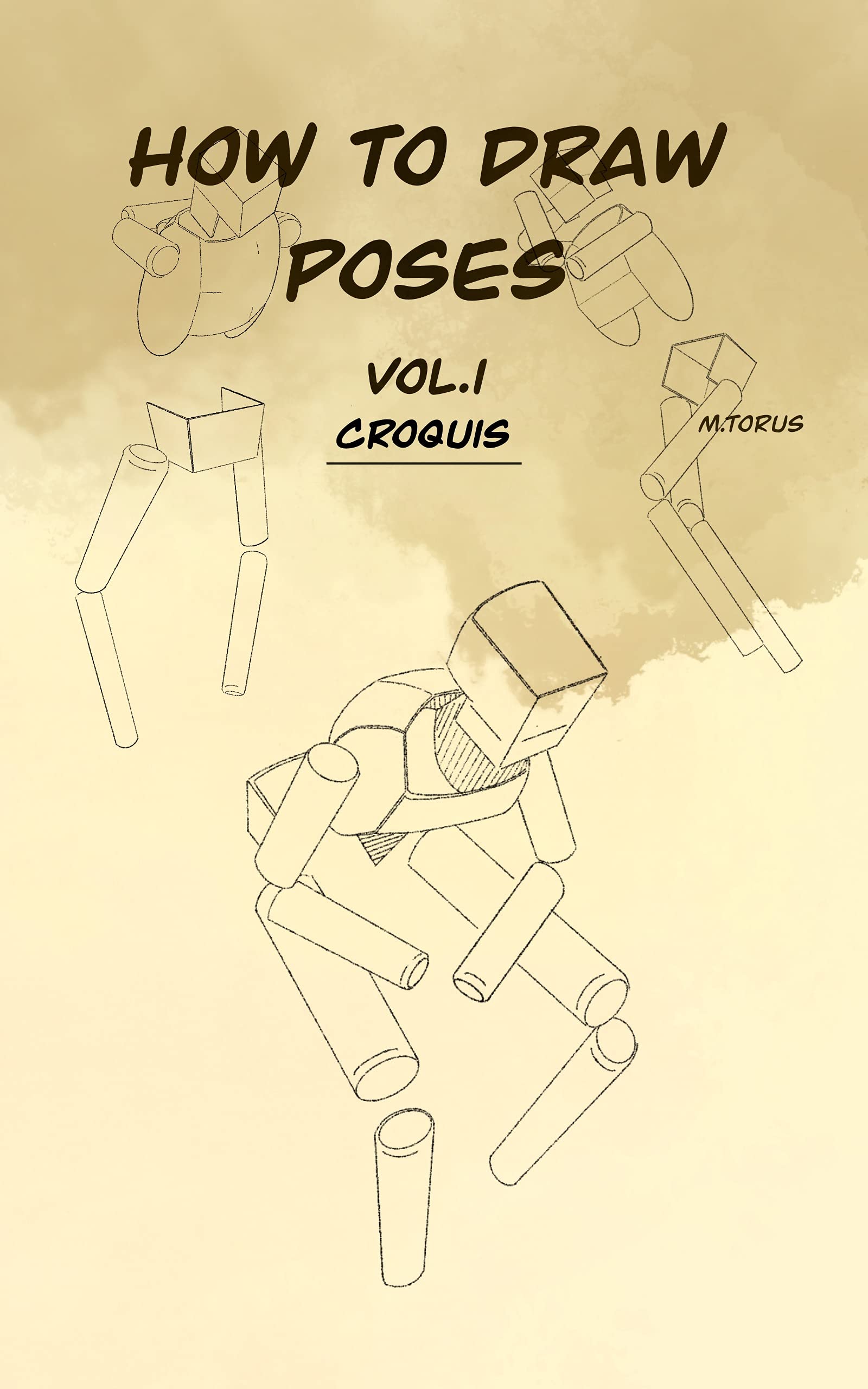 How to Draw POSES (Vol.1 CROQUIS): Drawing Tutorial ANIME/MANGA by M ...
