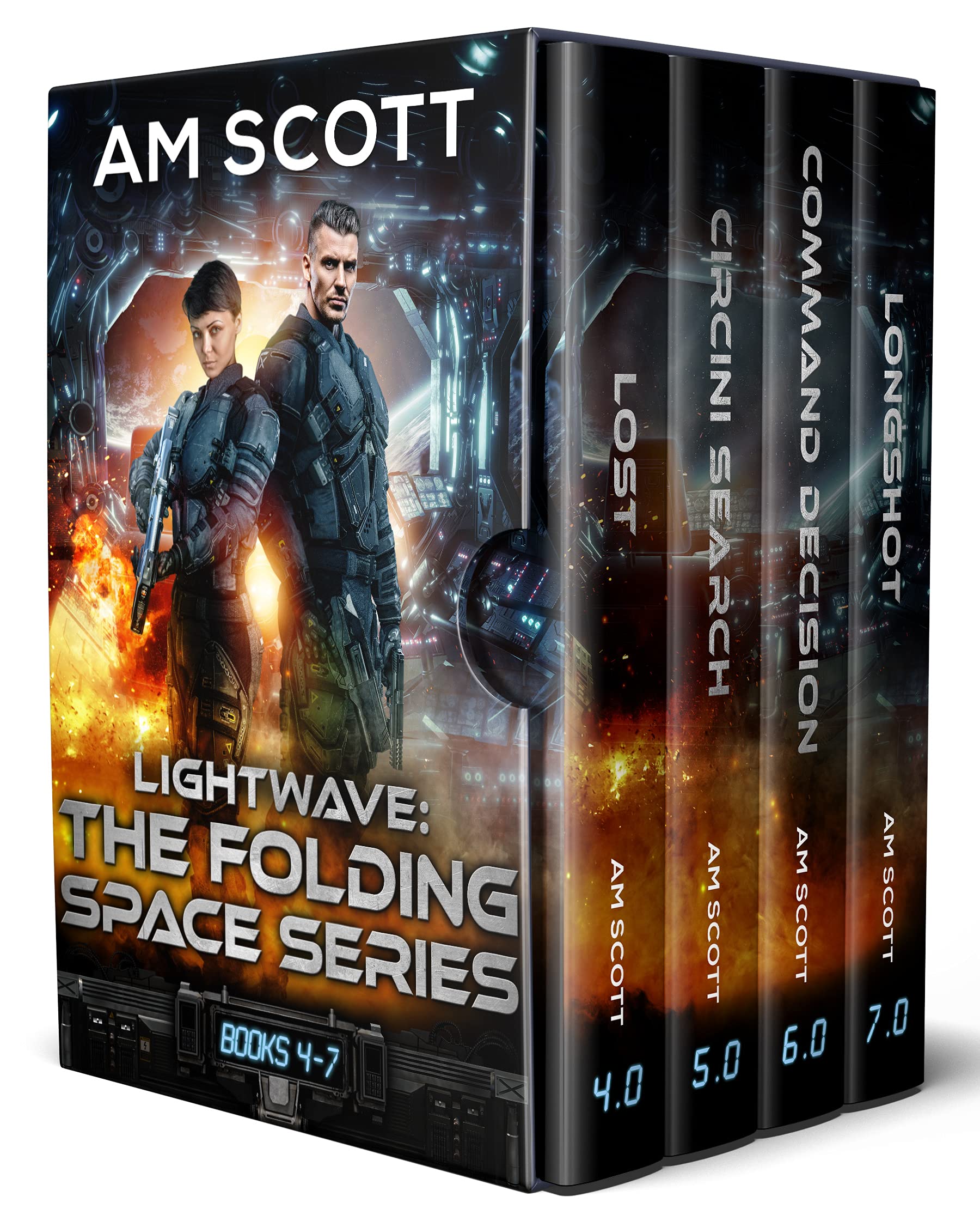 Lightwave: Folding Space Series Books 4 through 7 by A.M. Scott | Goodreads