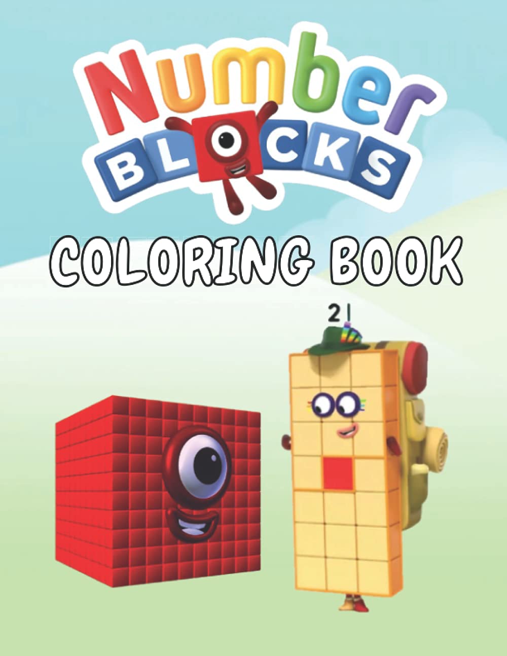 Numberblocks Coloring Book: Fun Number Blocks Activity Book For Kids by ...