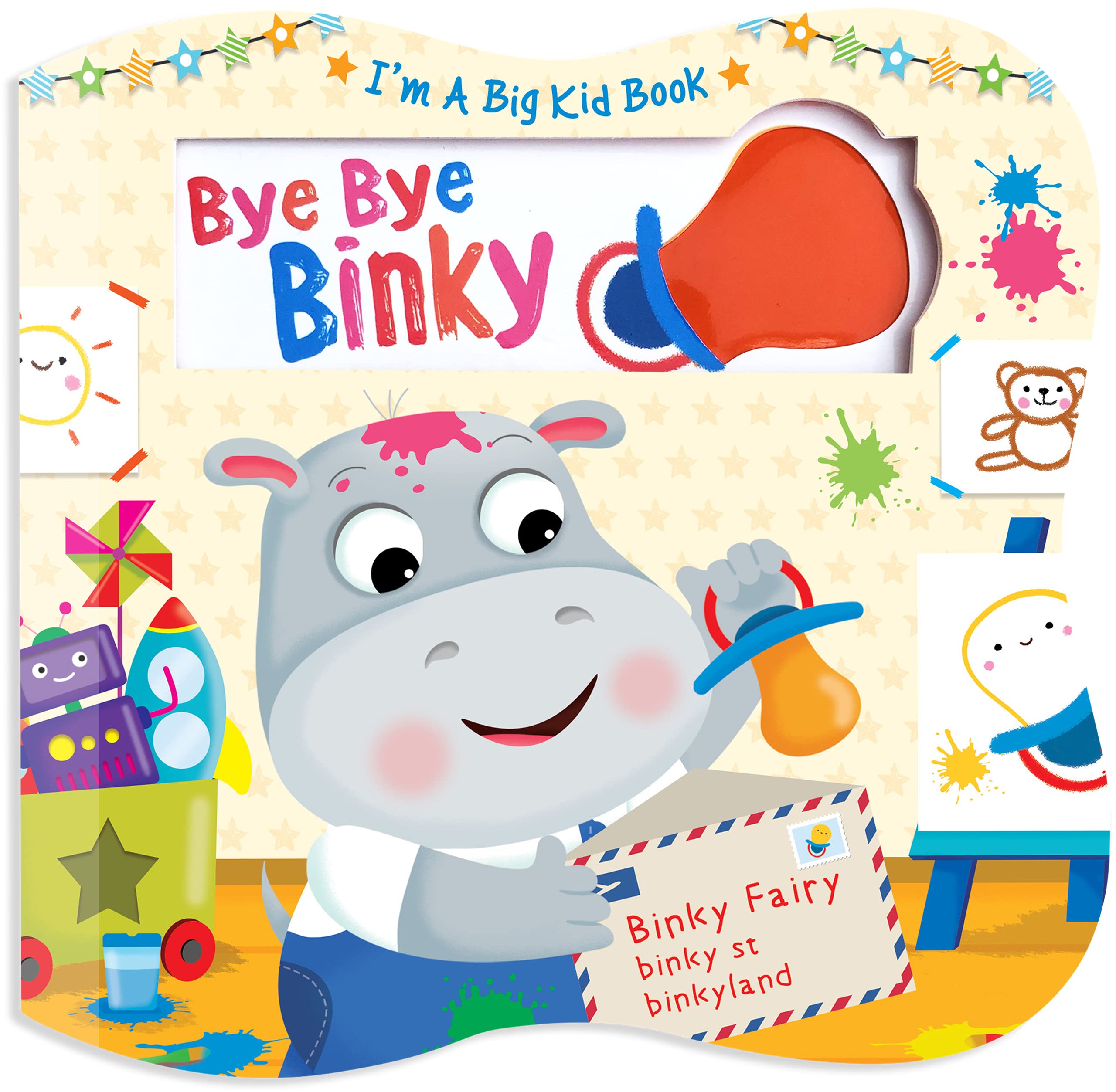 Bye Bye Binky - Touch and Feel Board Book - Sensory Board Book by ...