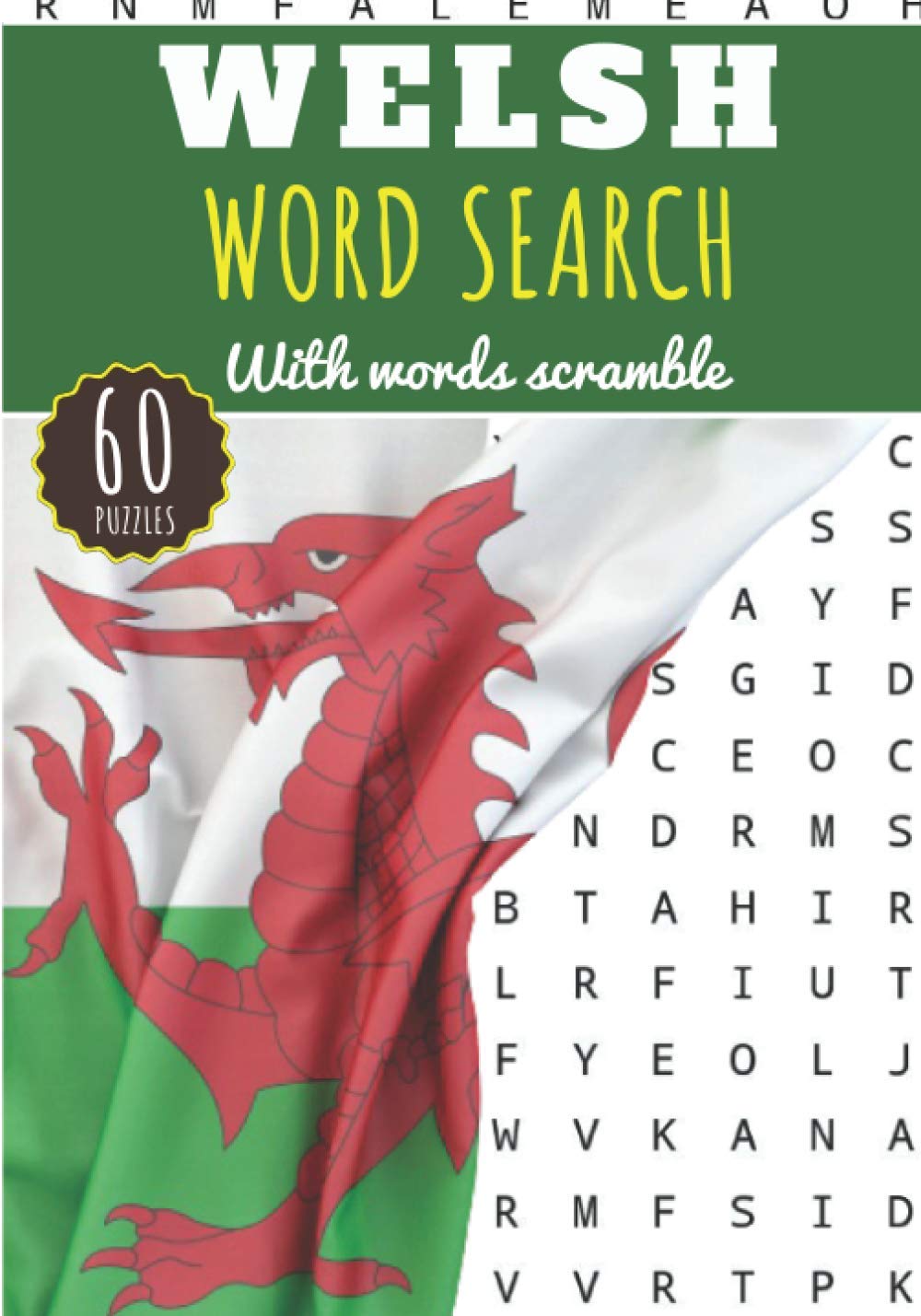 Welsh Word Search: 60 puzzles | Challenging Puzzle Brain book For ...