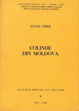 Colinde din Moldova by Lucia Cireș | Goodreads