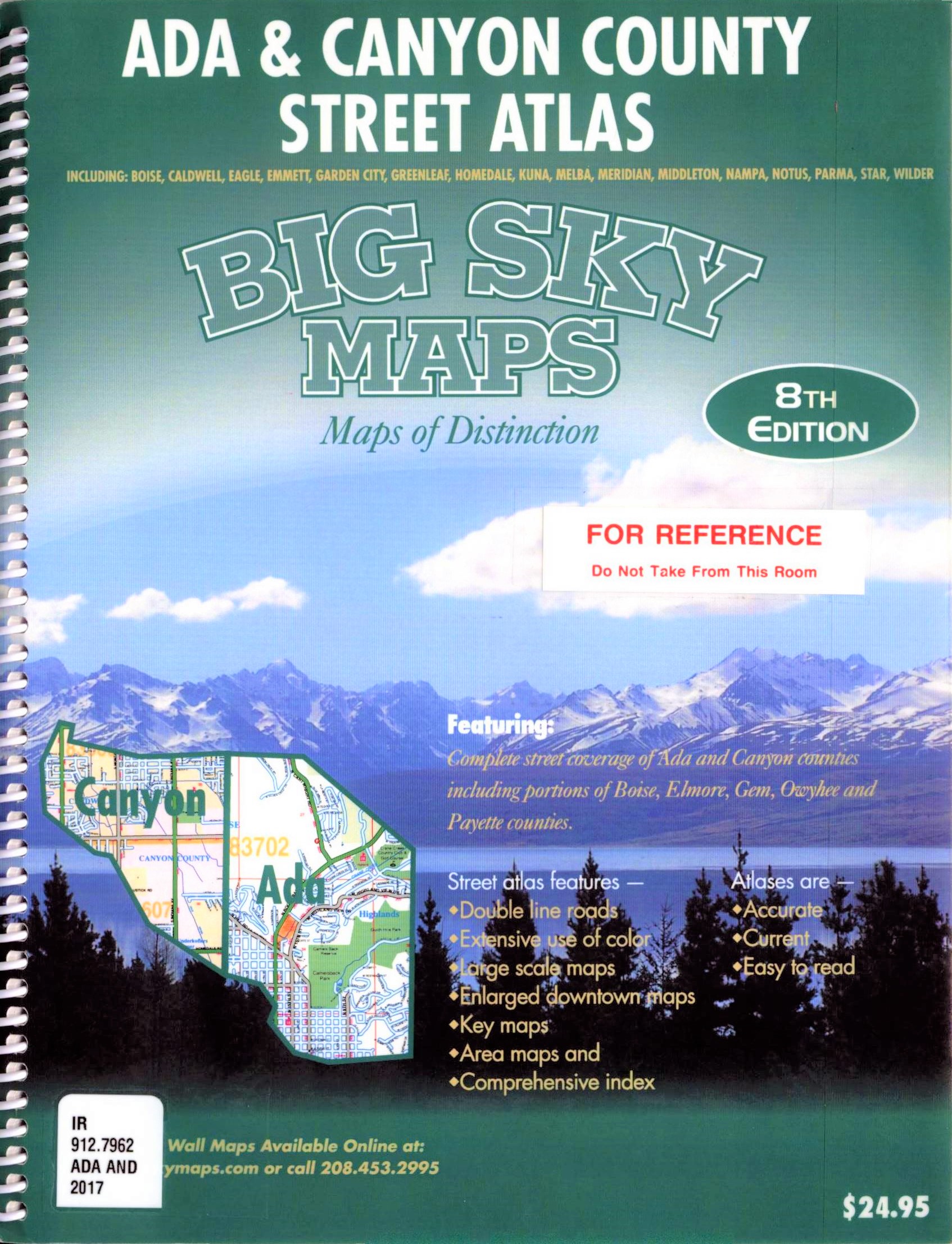 Ada & Canyon County street atlas : including Boise, Caldwell, Eagle ...
