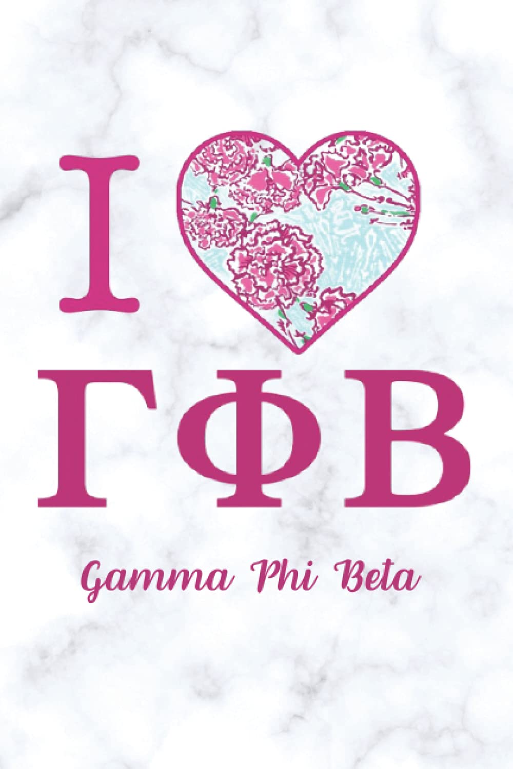 Gamma Phi Beta Sorority: Notebook, Journal, Bid Day Gifts, Little ...