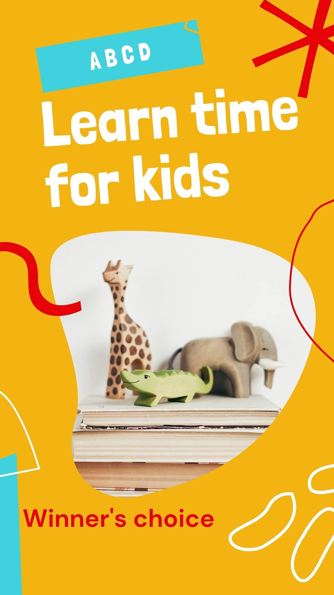 ABCD Learn time for kids by Winner's choice | Goodreads