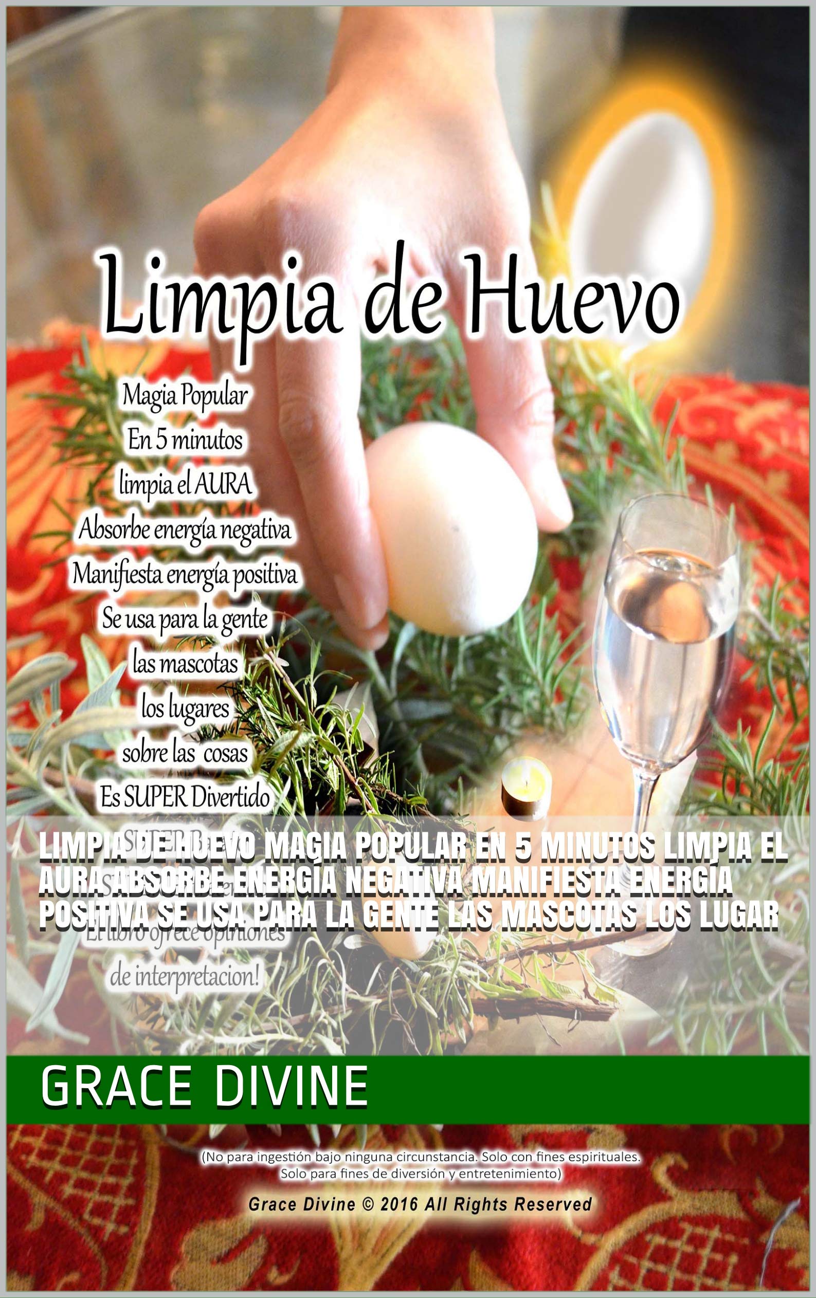 Limpia de Huevo Magia Popular En 5 minutos limpia el AURA Absorbe ...