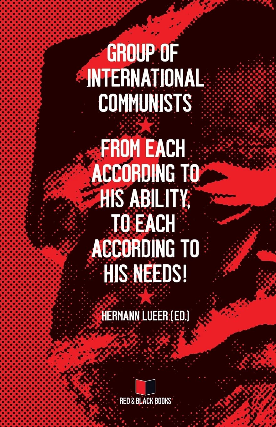 From each according to his ability, to each according to his needs! by ...