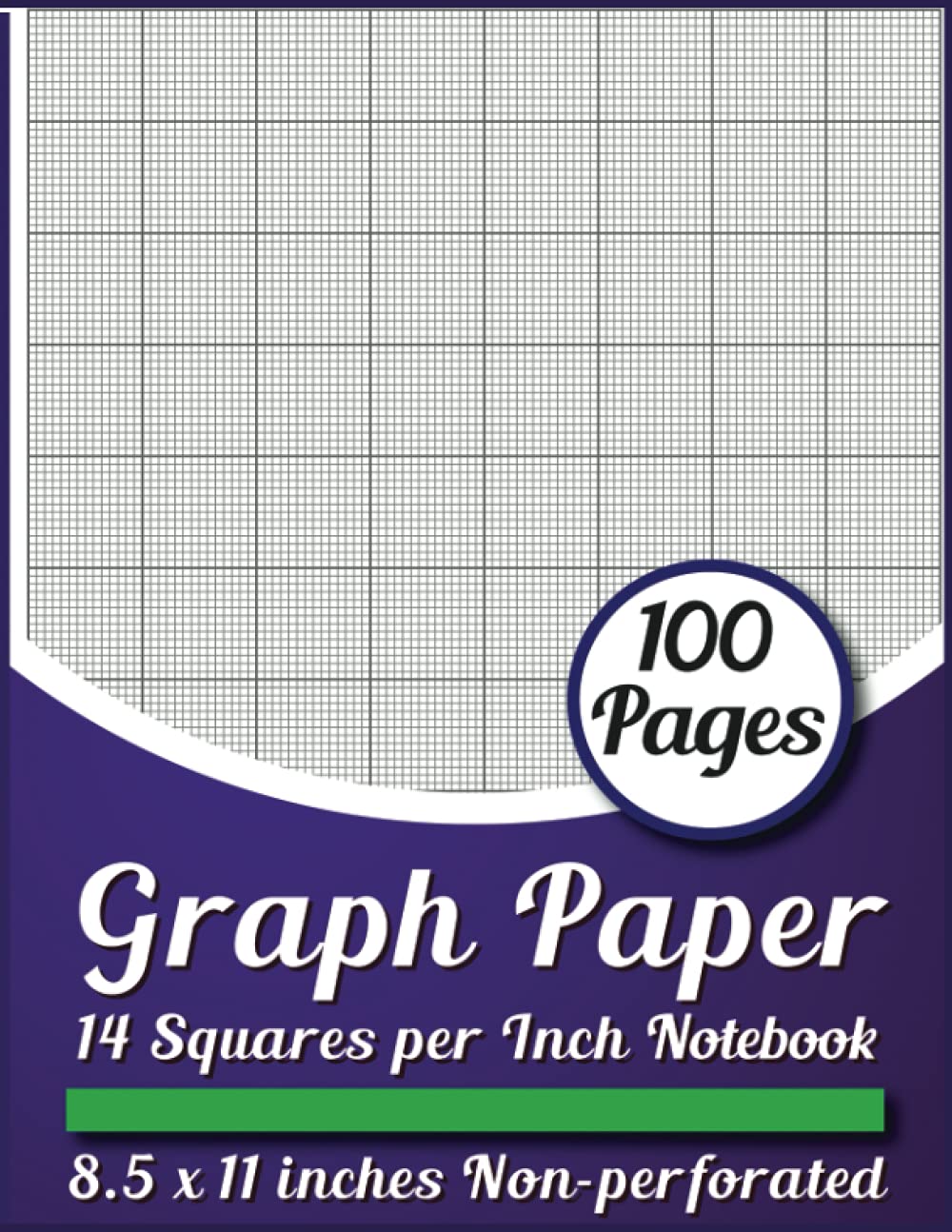 Graph Paper 14 Squares Per Inch Notebook: 14 Count Graph Paper For ...