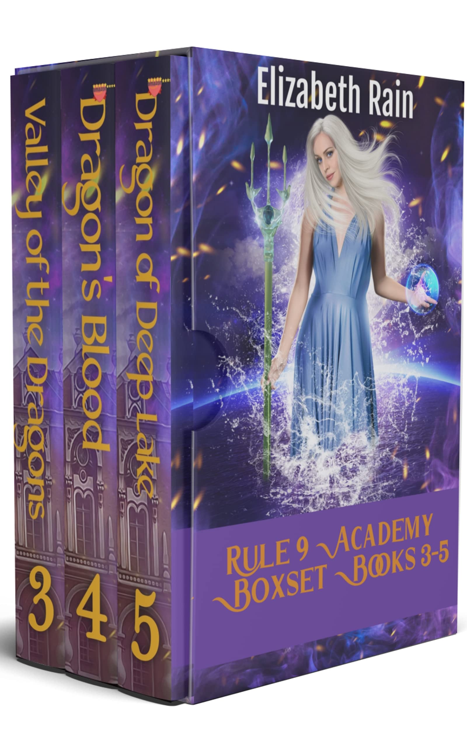 Rule 9 Academy Series Boxset: Books 3-5 by Elizabeth Rain | Goodreads