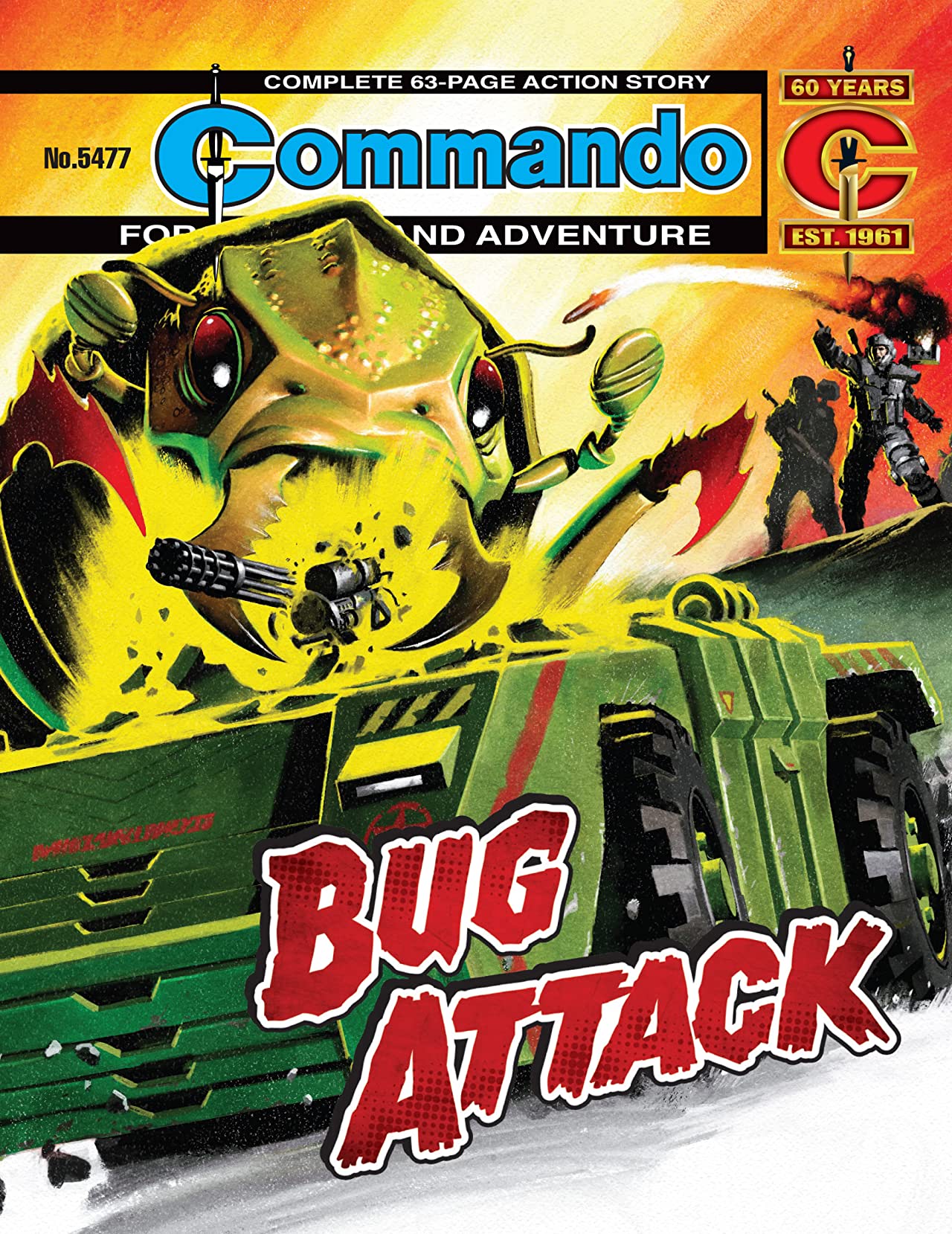 Commando #5477: Bug Attack by Ferg Handley | Goodreads
