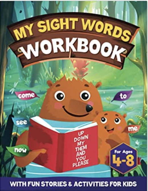 My Sight Words Workbook for Kids Ages 4-8 by Jennifer L. Trace | Goodreads