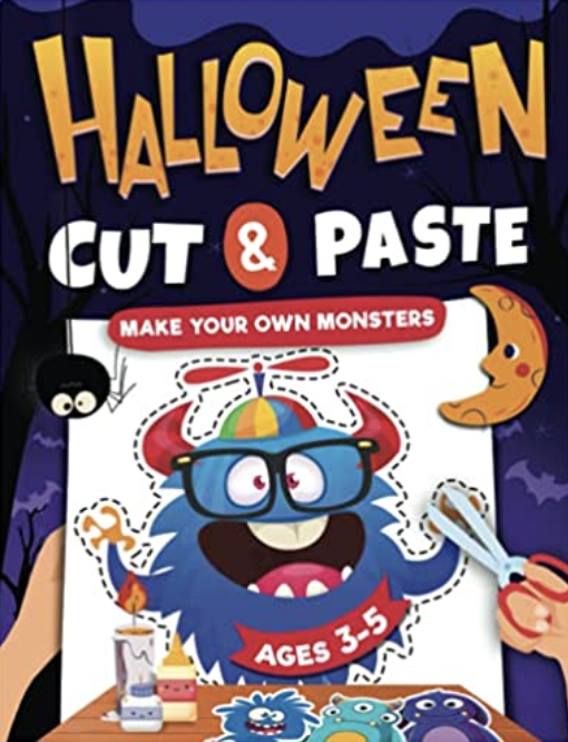 Halloween Cut and Paste Activity Book 3-5 by Jennifer L. Trace | Goodreads