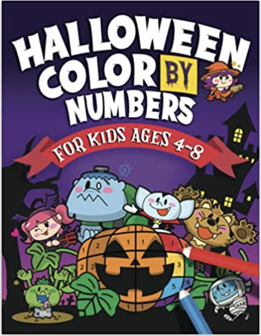 Halloween Color by Number for Kids by Jennifer L. Trace | Goodreads