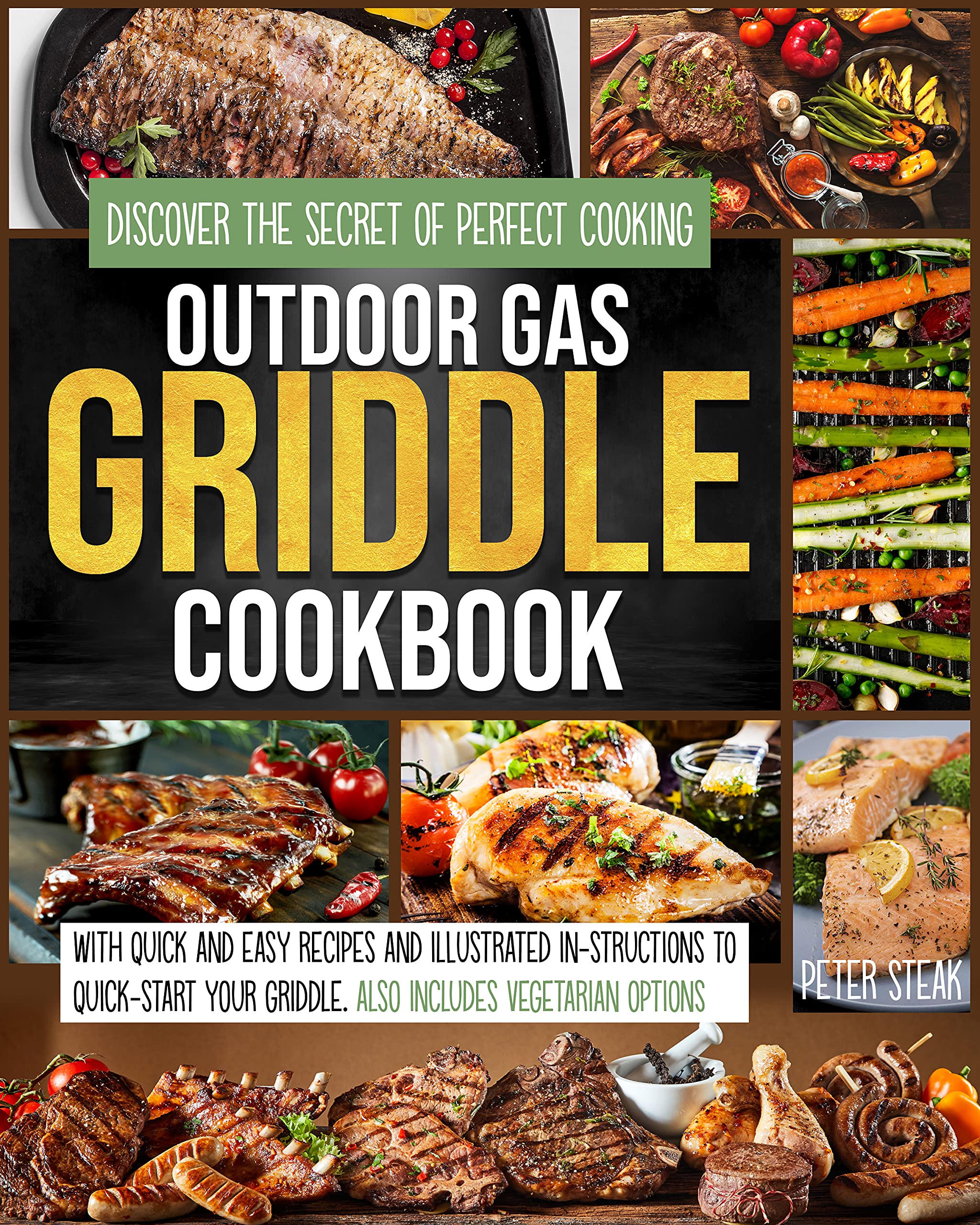 GAS GRIDDLE COOKBOOK: 2000 Days of Succulent and Juicy Recipes for Your ...
