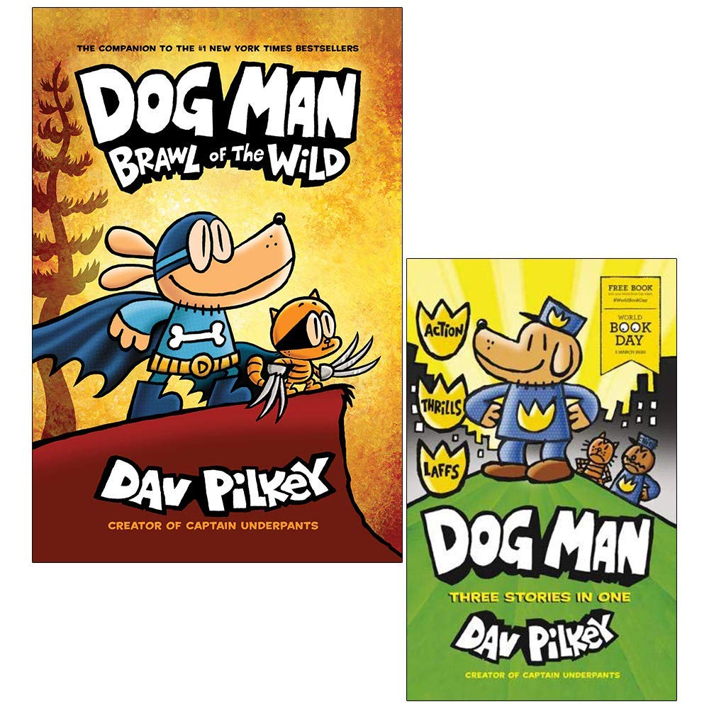 Dog Man 2 Books Collection Set: Brawl of the Wild & Dog Man World Book Day by Dav Pilkey | Goodreads