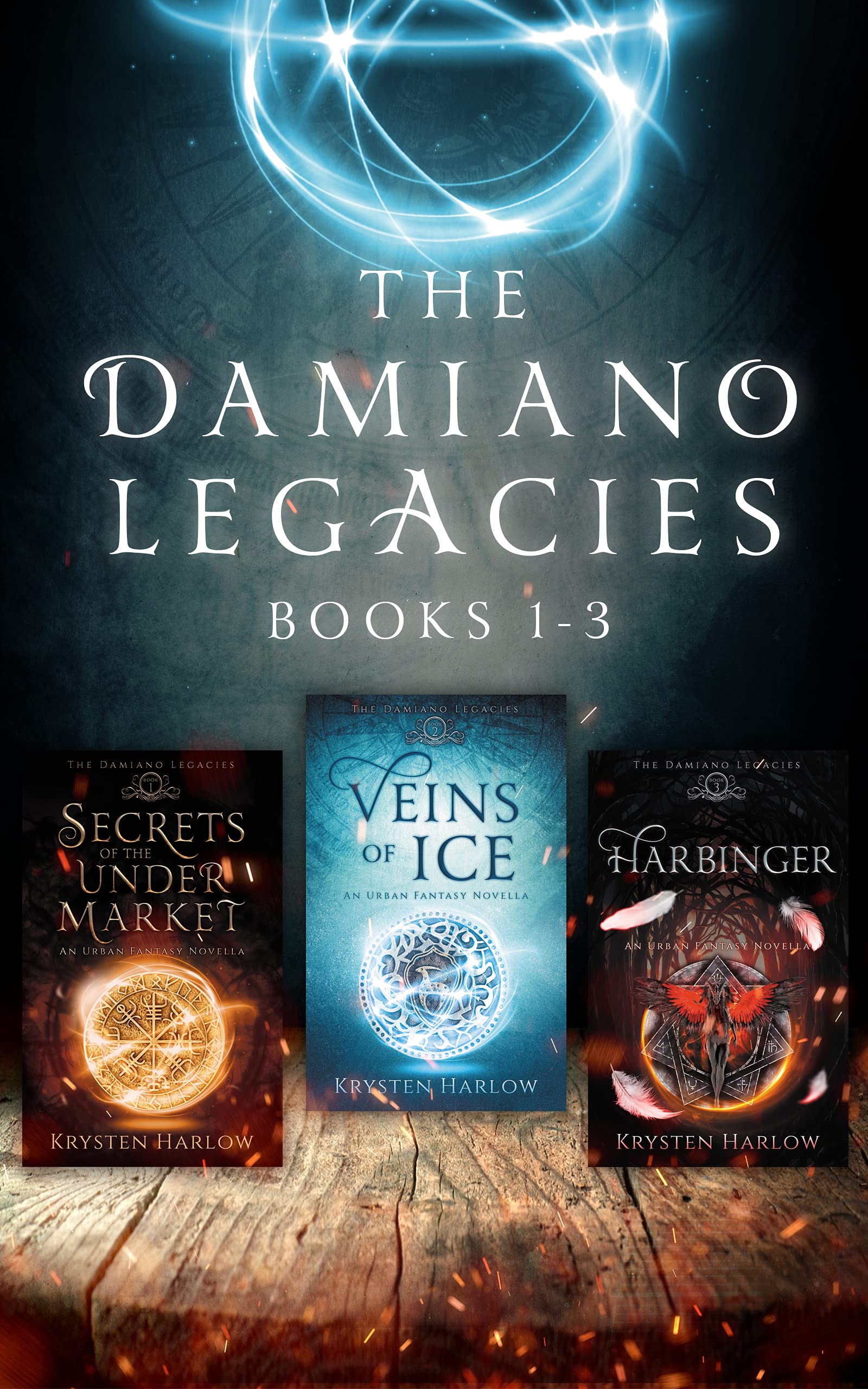 The Damiano Legacies Books 1-3: A YA Paranormal Urban Fantasy Novella ...