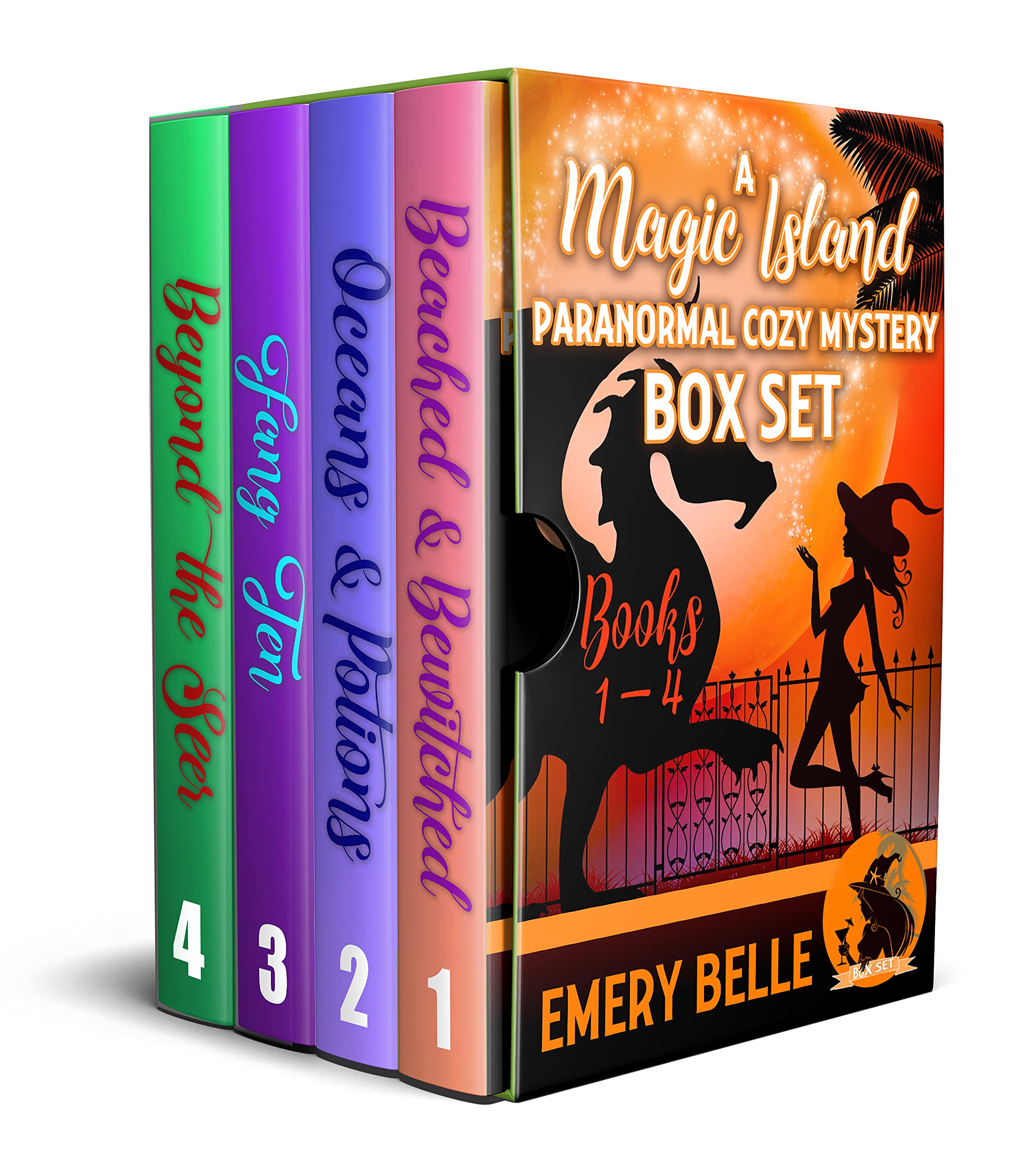 Magic Island: A Paranormal Cozy Mystery Box Set, Books 1-4 by Emery ...