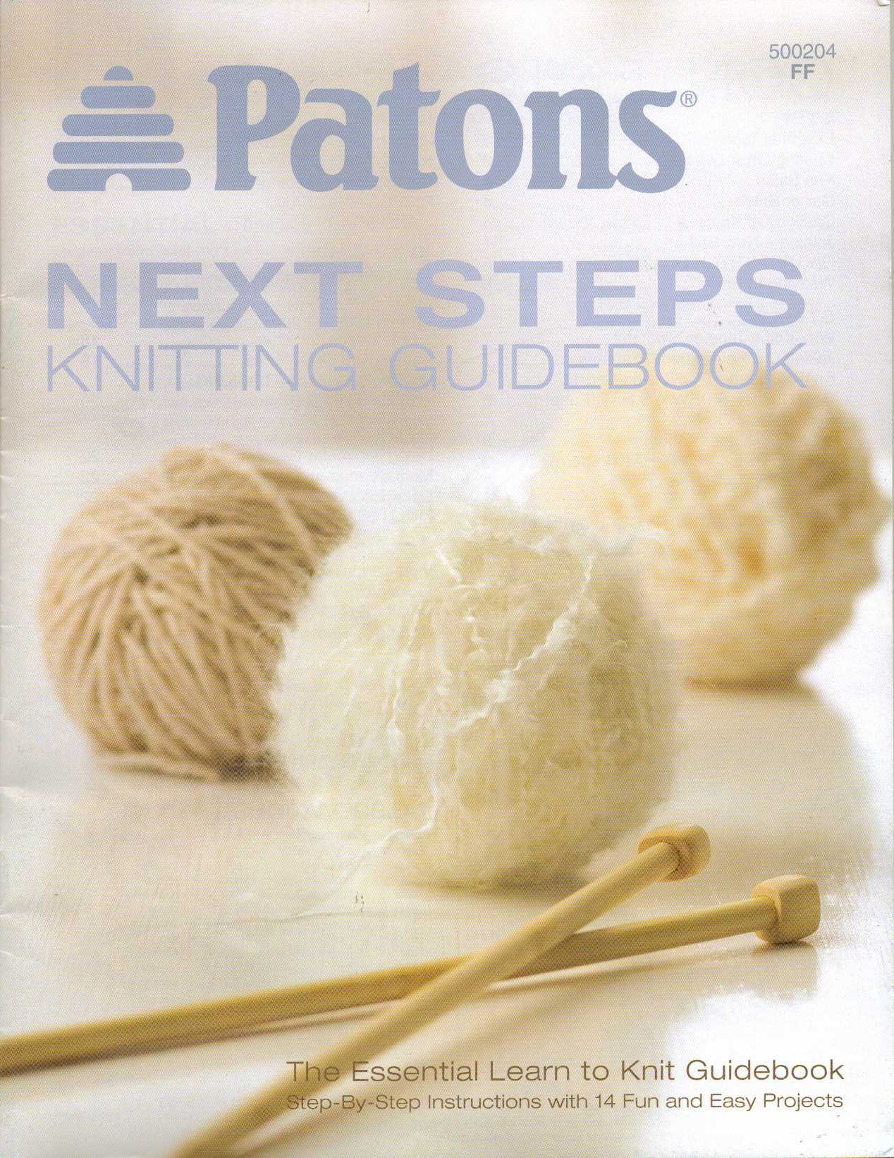 Next Steps Knitting Guidebook by Patons | Goodreads