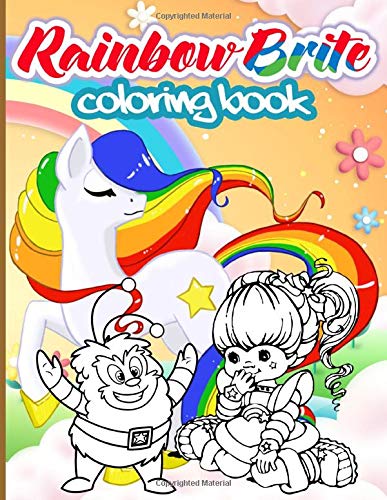 Rainbow Brite Coloring Book: Rainbow Brite Fantastic Coloring Books For ...