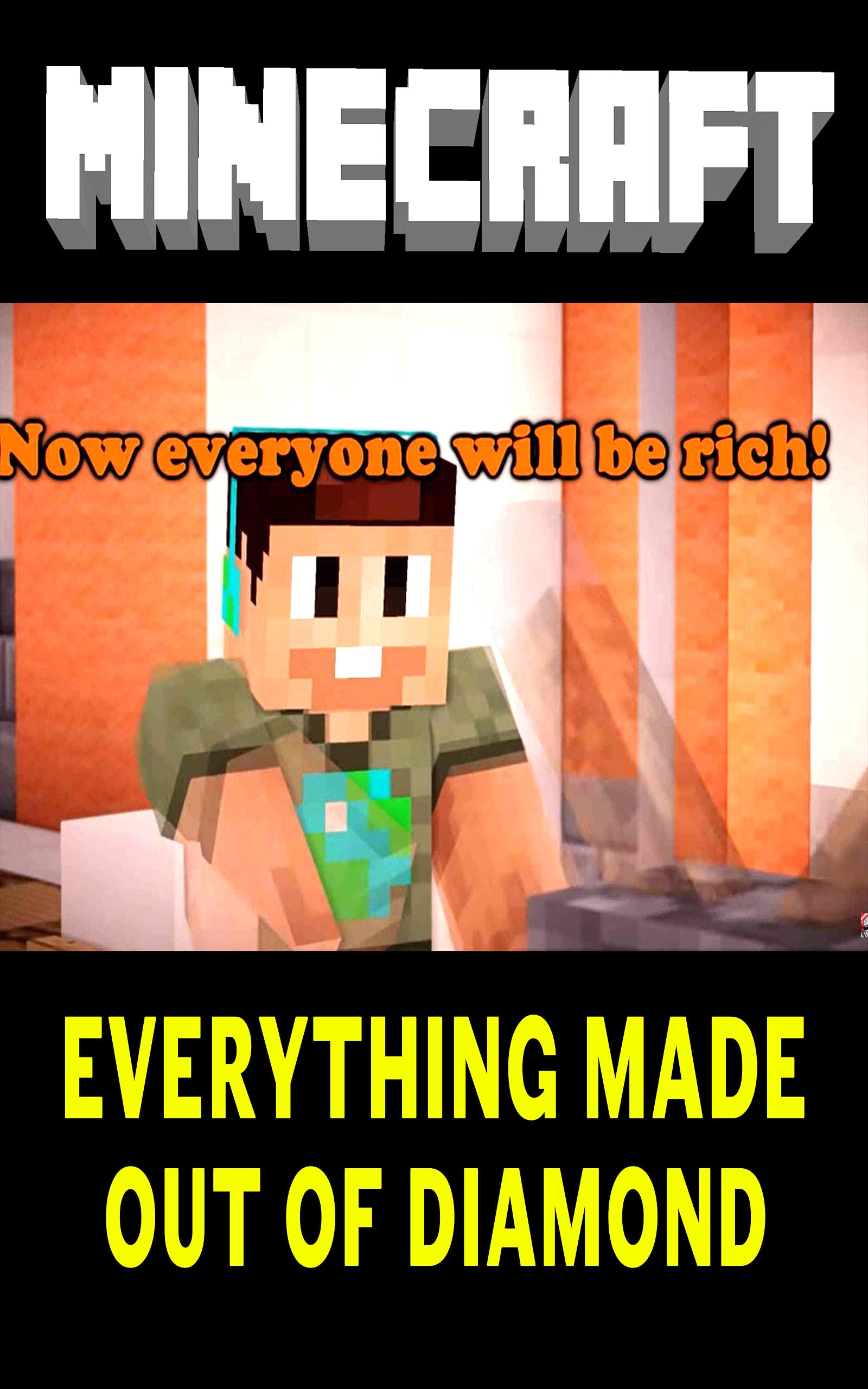 Minecraft Comic Book: Everything Made Out of Diamond - Interesting and ...
