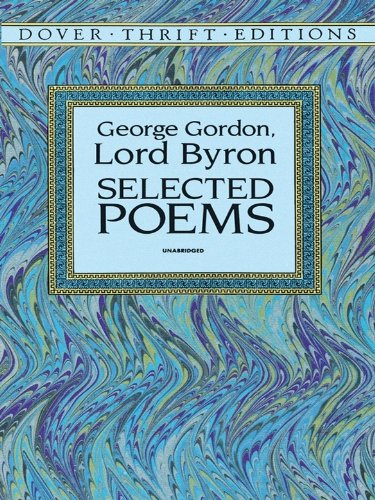 George Gordon Lord Byron Selected Poems by Lord Byron | Goodreads