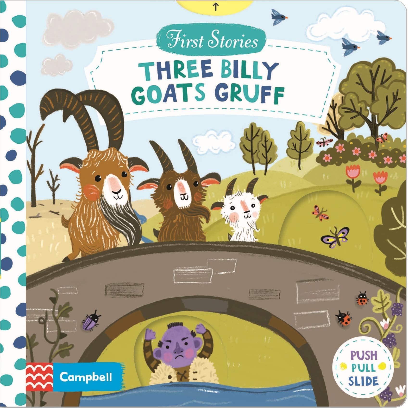Three Billy Goats Gruff (First Stories) by Campbell Books | Goodreads