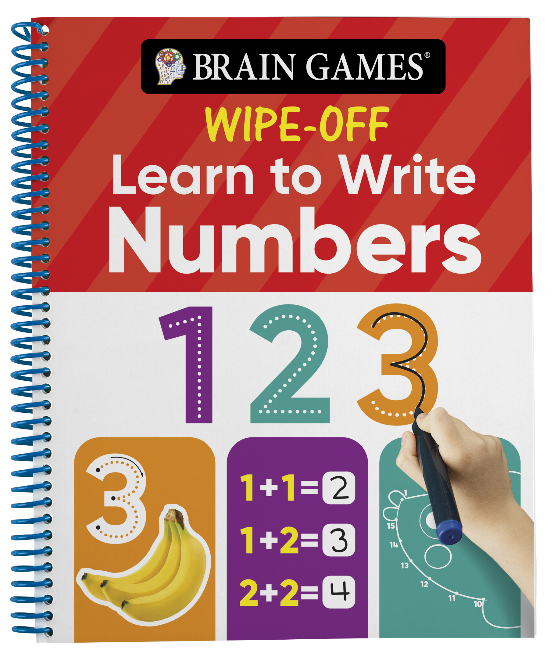 Brain Games Wipe-Off - Learn to Write: Numbers by Publications ...