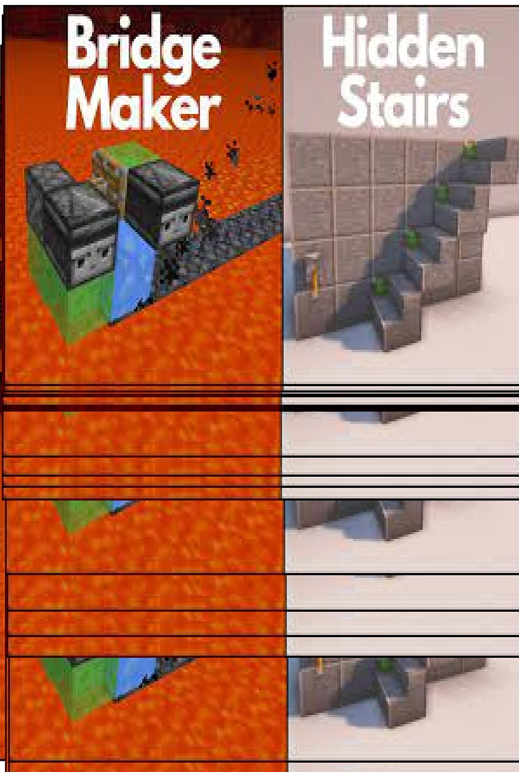 5 Easy, But Awesome Redstone Builds in Minecraft,Minecraft family comic ...