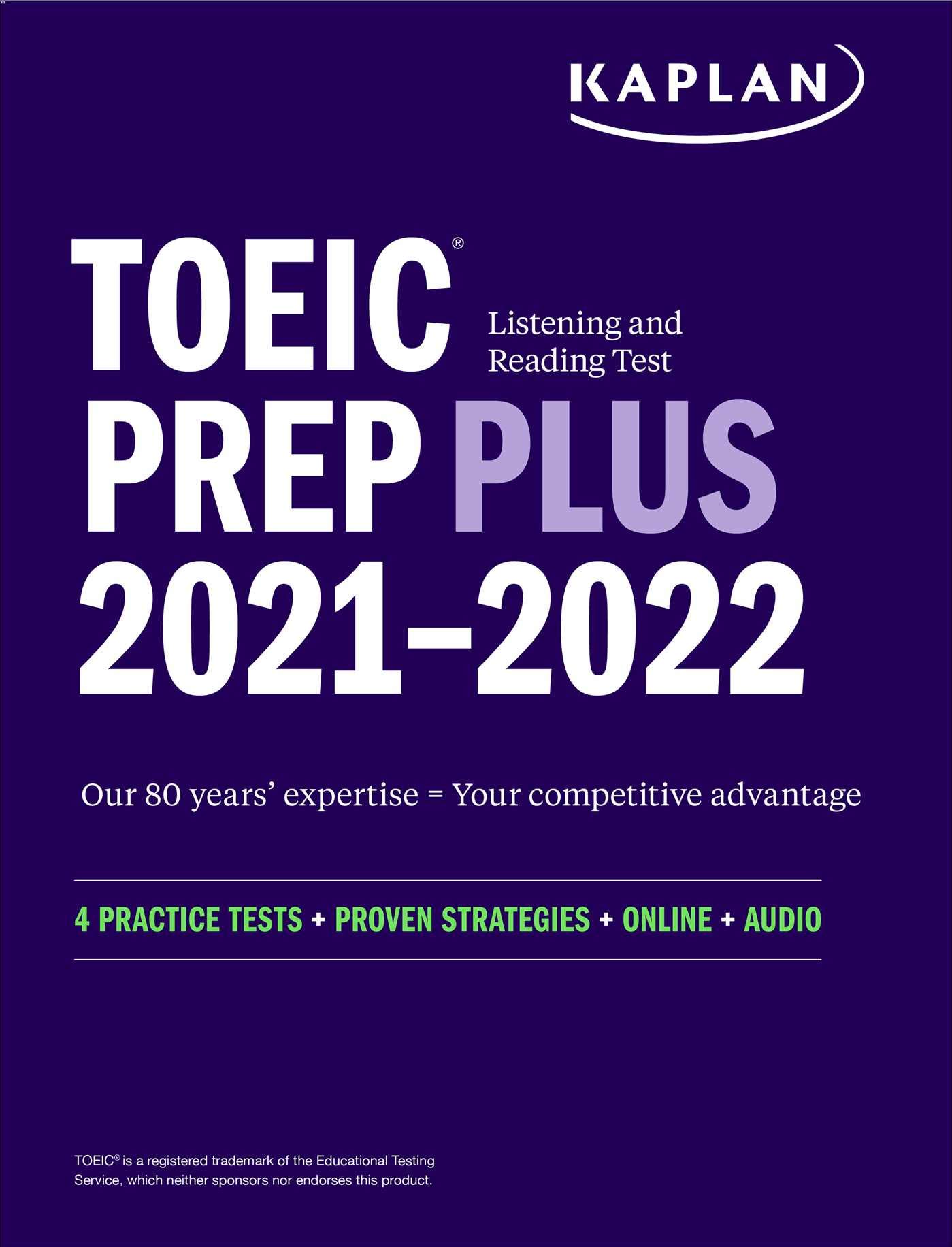 TOEIC Listening and Reading Test Prep Plus: Second Edition by Kaplan ...