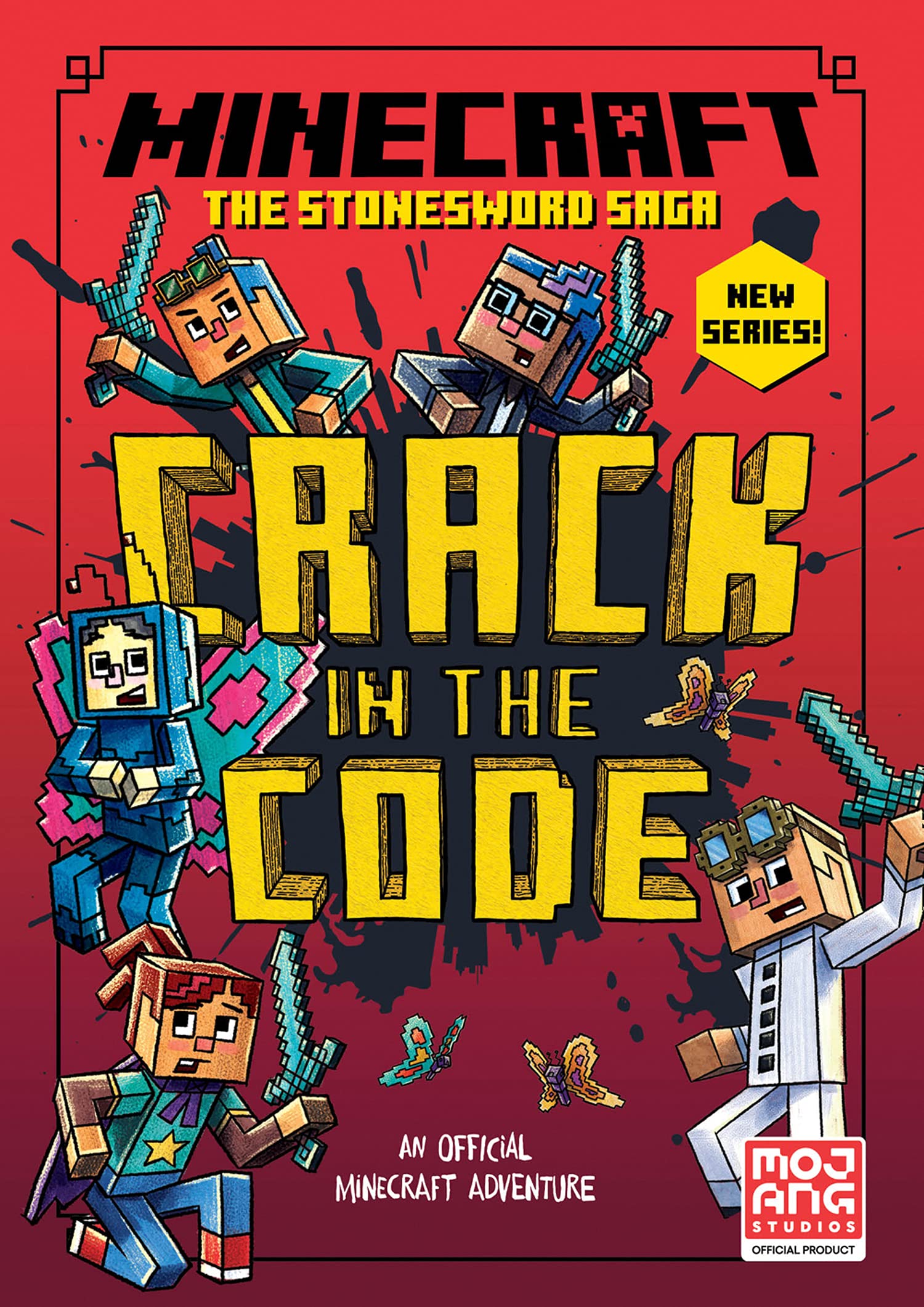Minecraft: Crack in the Code! (Stonesword Saga #1) by Nick Eliopulos ...