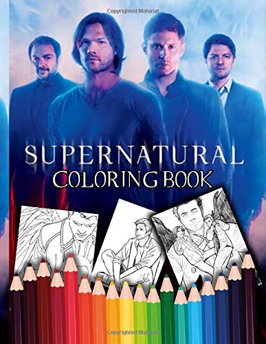 Supernatural Coloring Book: A Great Coloring Books for Supernatural ...