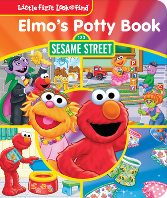 Sesame Street Elmo, Zoe, Count, and More! Elmos Potty Book Little First ...