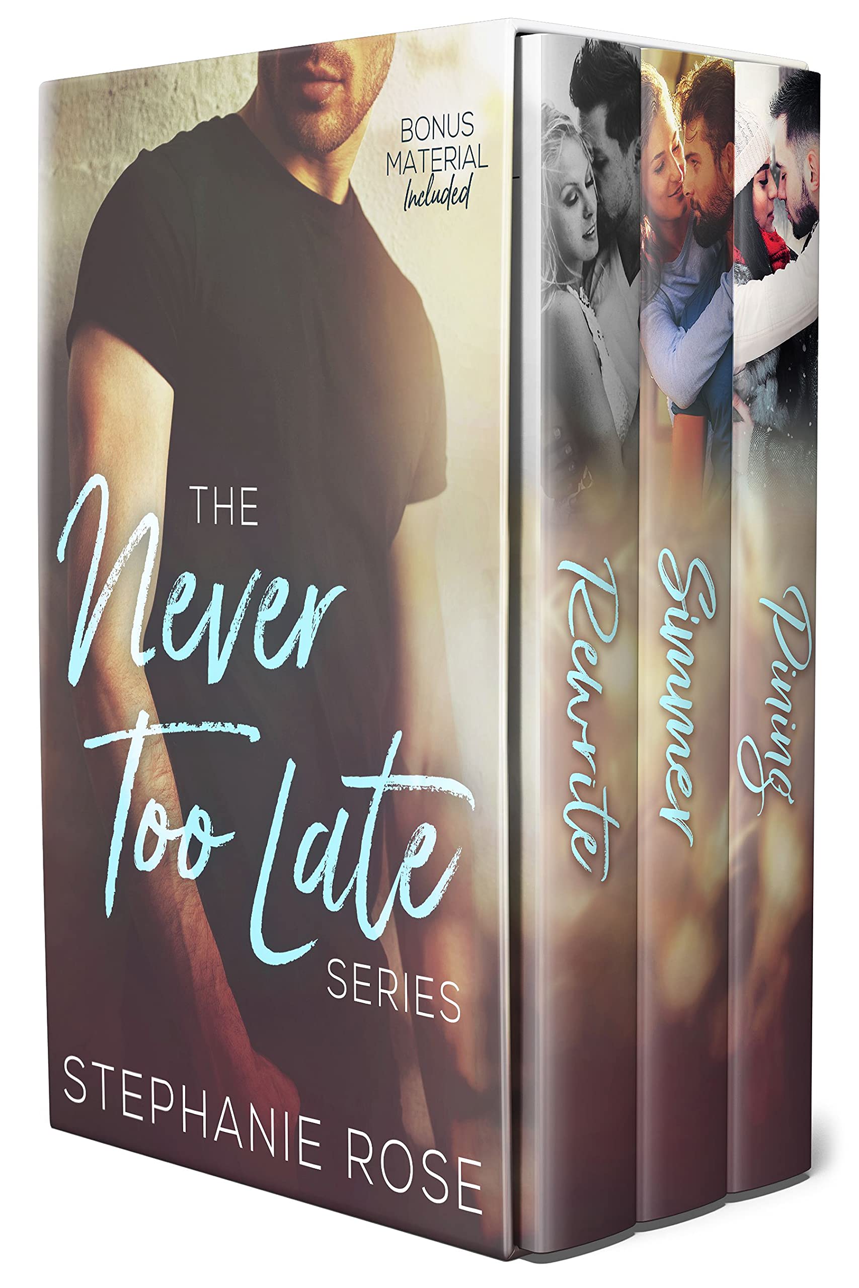 The Never Too Late Series Box Set: Rewrite, Simmer, and Pining by ...