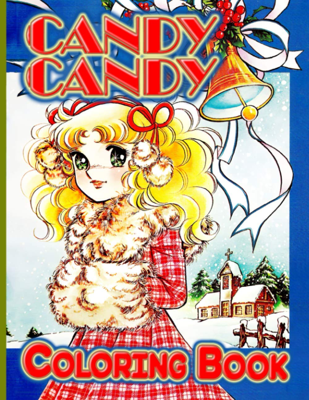 Candy Candy Coloring Book: Candy Candy Relaxation Coloring Books For ...