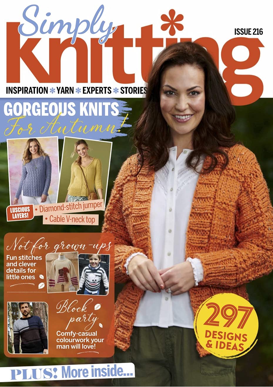 knitting patterns magazine 297 designs & ideas: Issue 216, 2021 by ...